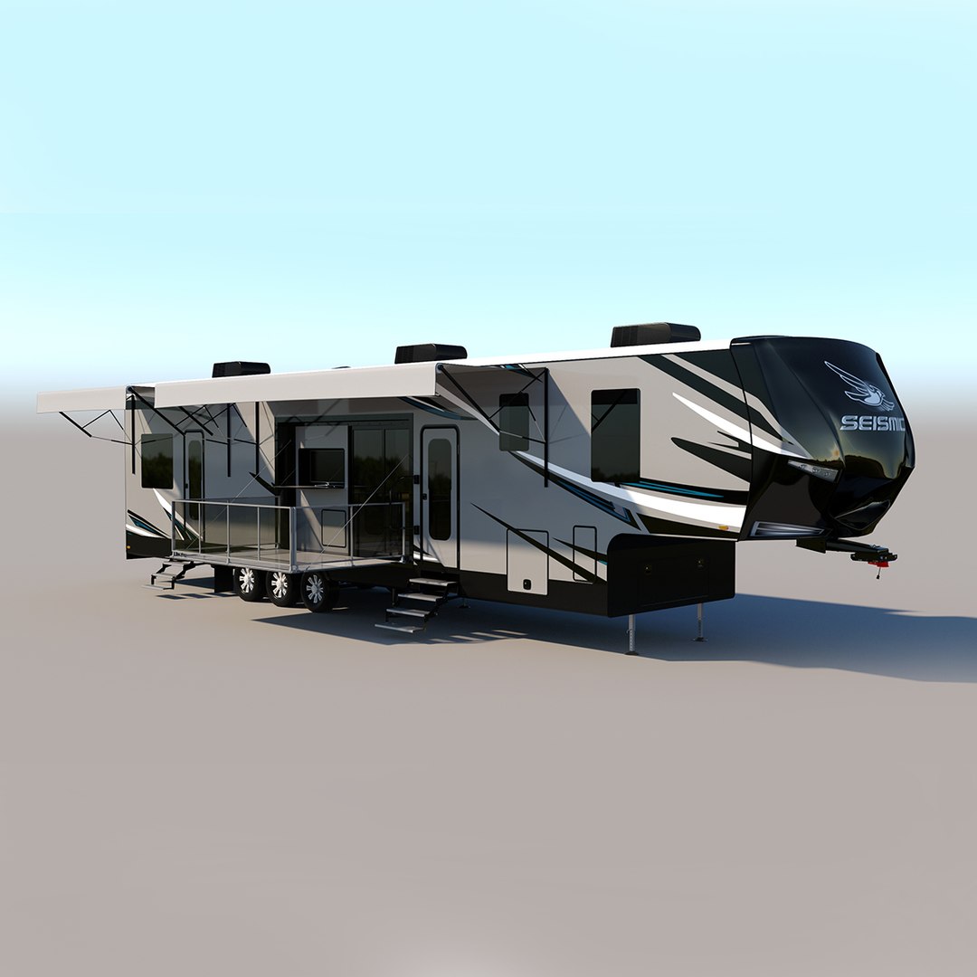 3D Jayco SEISMIC 400w Trailer House - TurboSquid 1885532