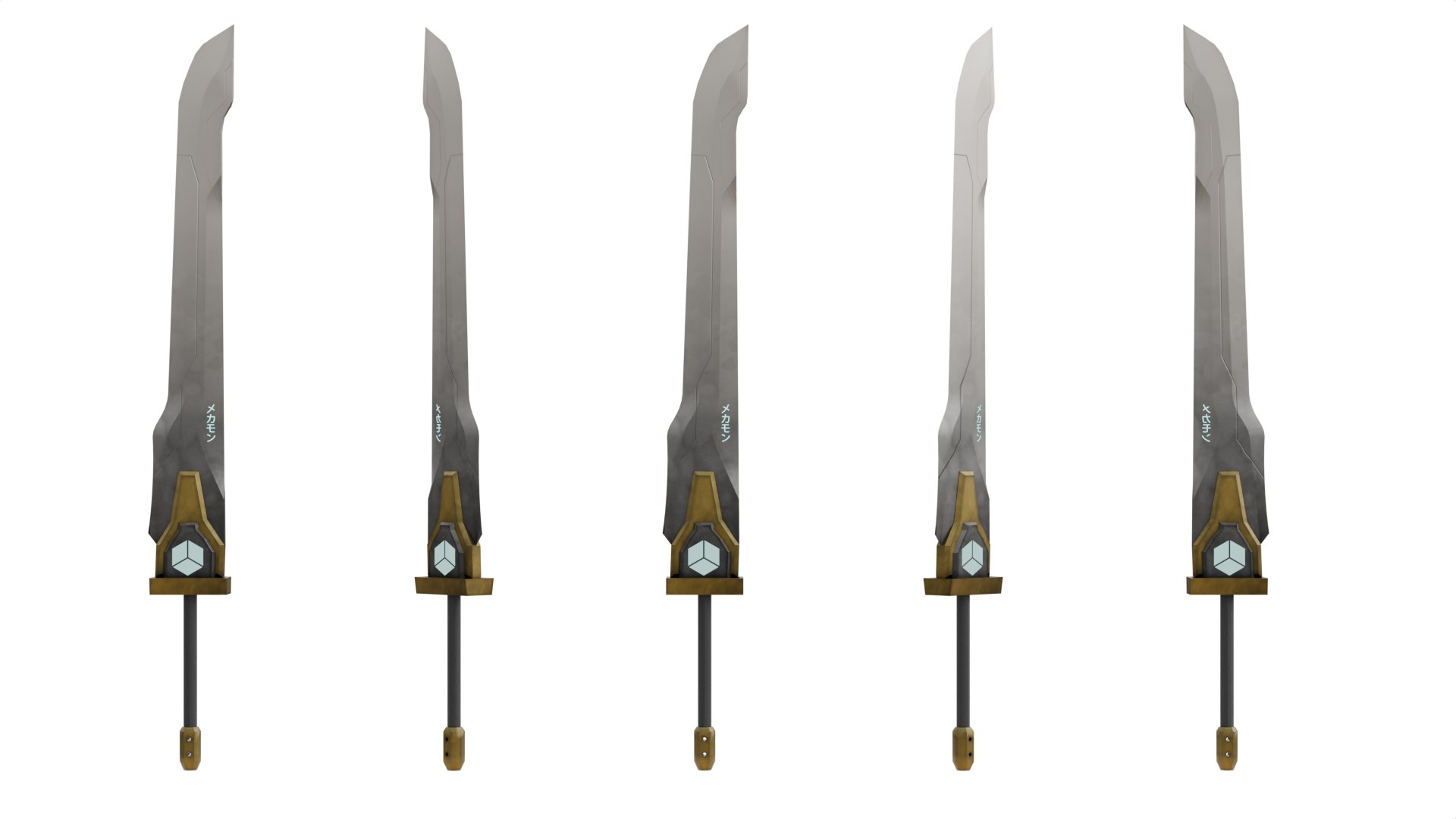 3D Scifi Sword - Blender Texture - Unreal Engine Textures 4k - Game ...