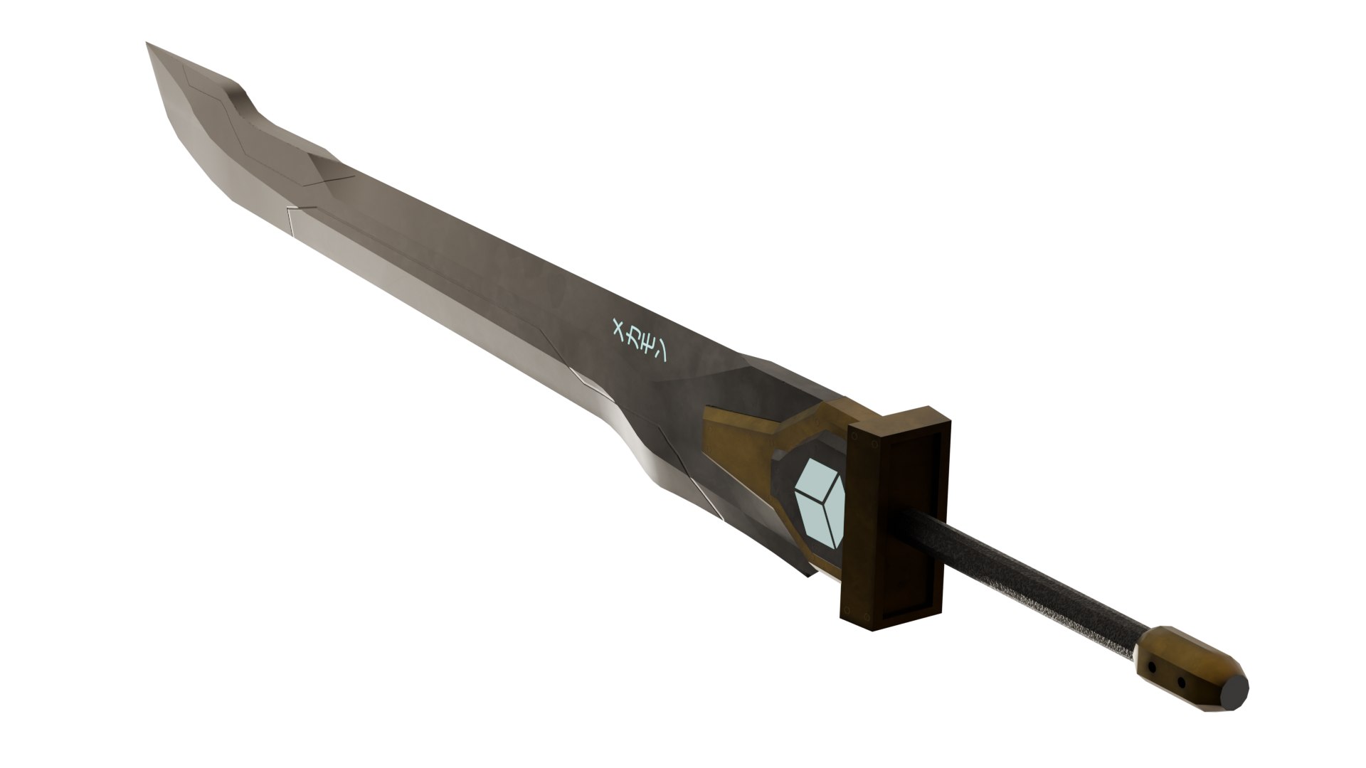 3D Scifi Sword - Blender Texture - Unreal Engine Textures 4k - Game ...