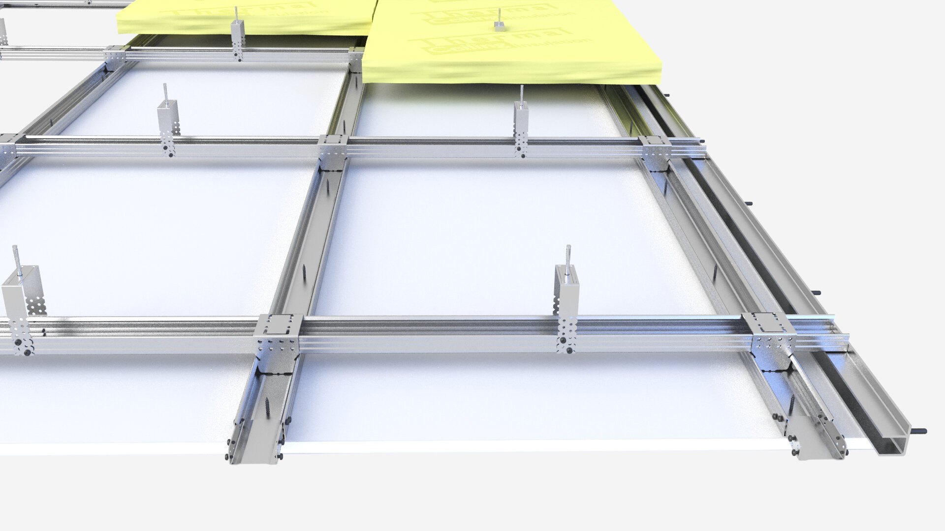 3D Ceiling Insulation Drop - TurboSquid 1529212