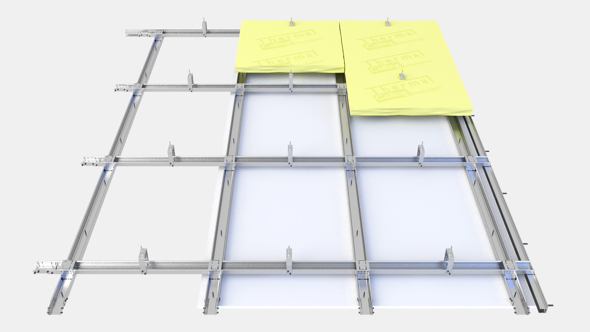 3D Ceiling Insulation Drop - TurboSquid 1529212