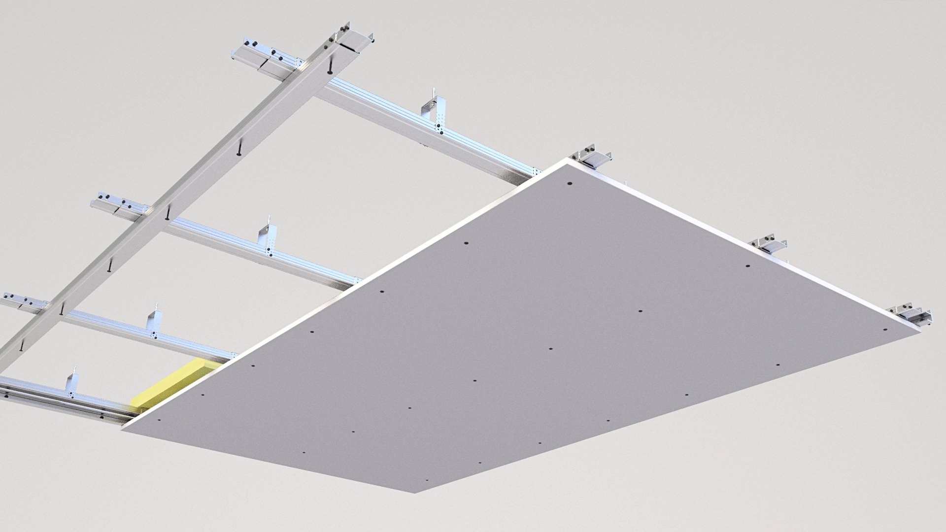 3D Ceiling Insulation Drop - TurboSquid 1529212