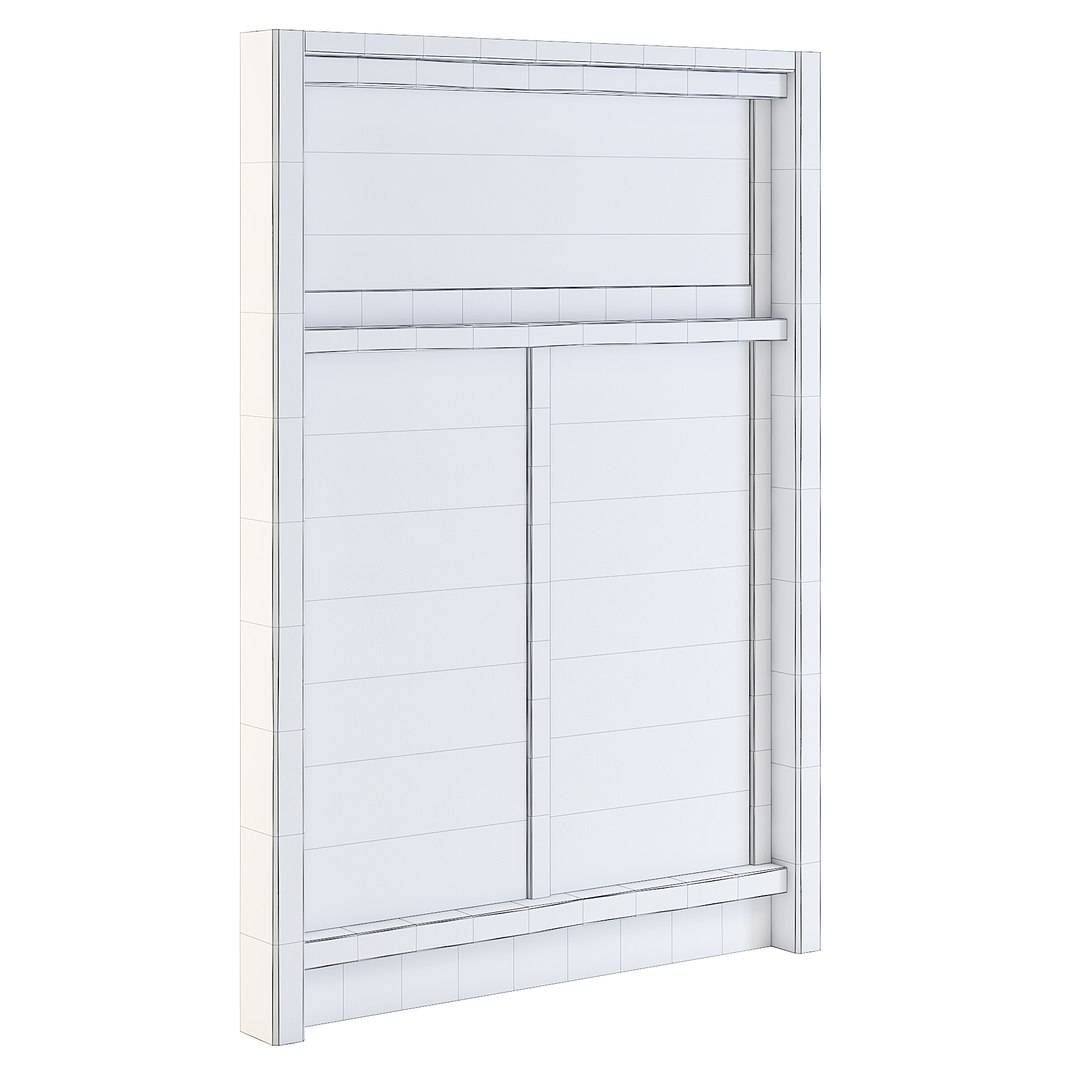 Factory Side Wall Model - TurboSquid 2255640