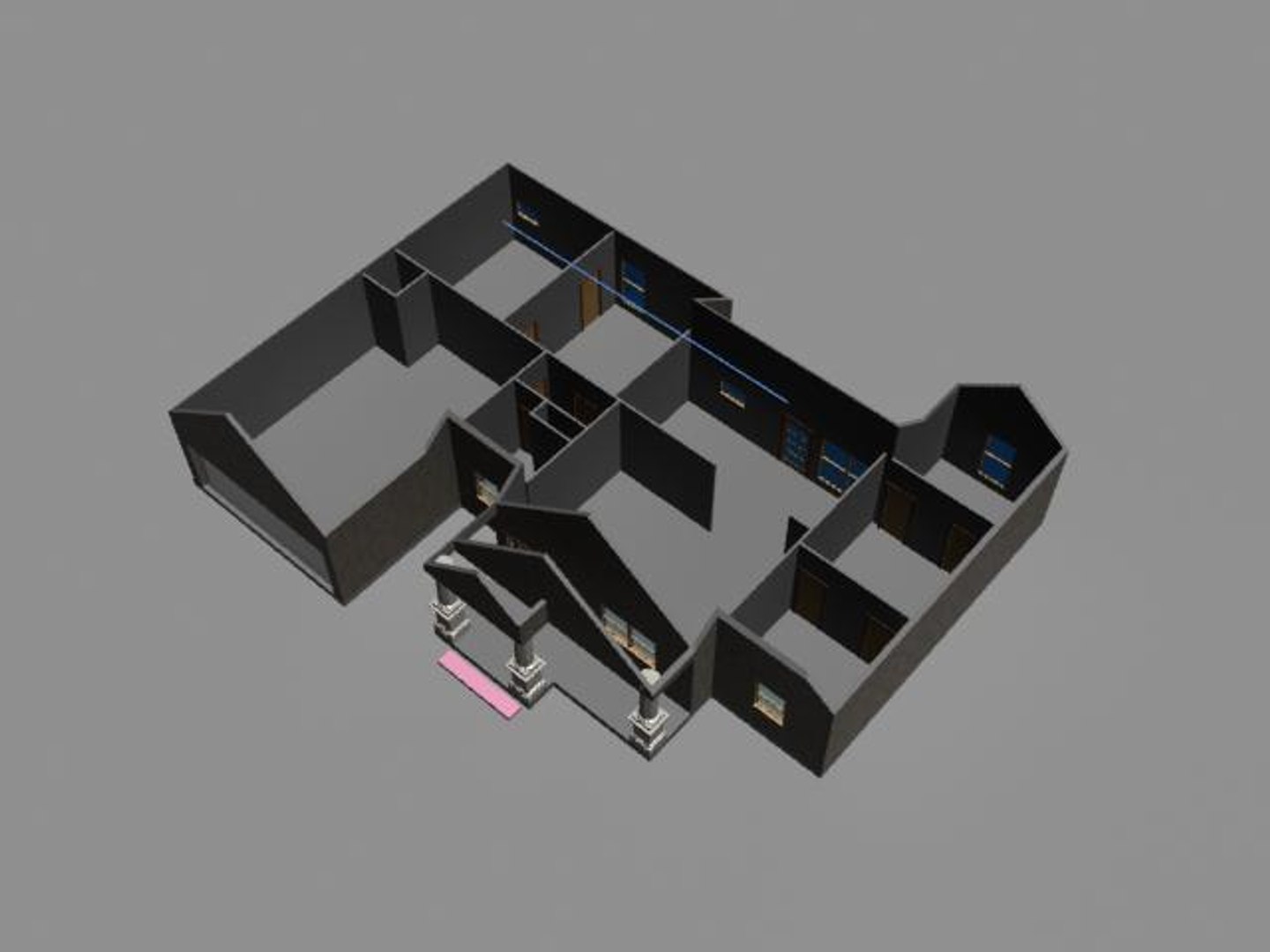 Story House 3d Max