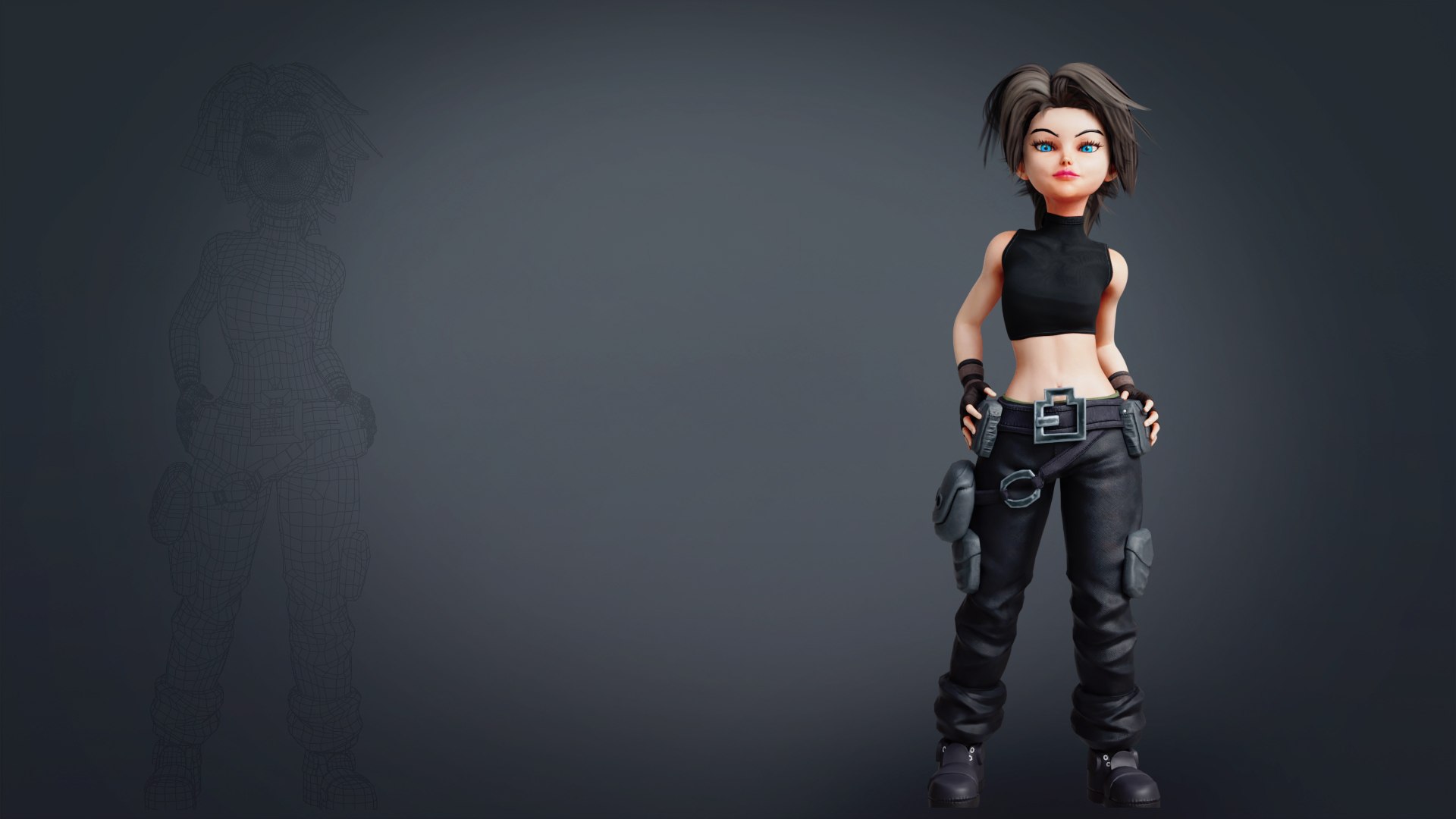 Fantasy Engineer 3D Female Character Model 3D Model - TurboSquid 2319817