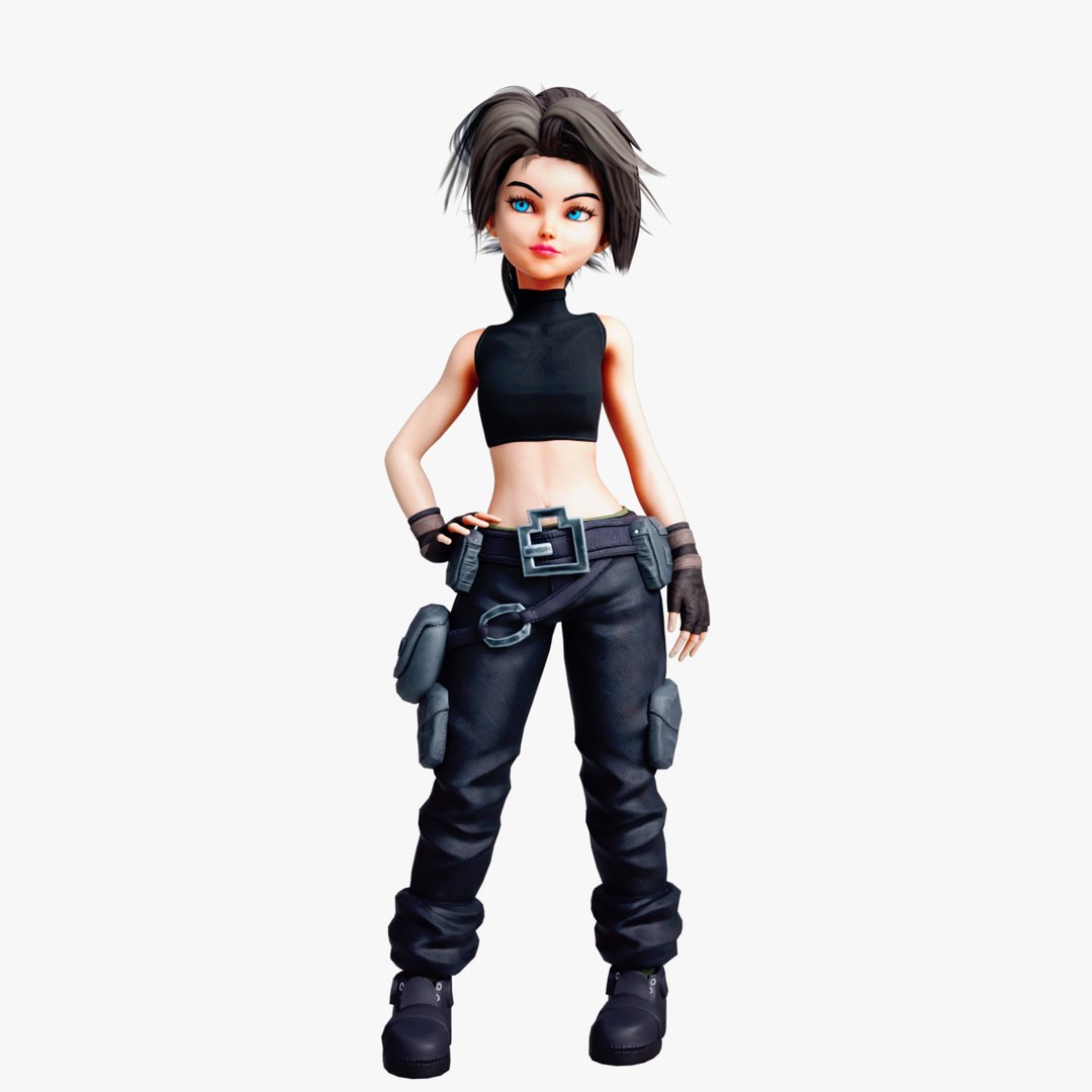 Fantasy Engineer 3D Female Character Model 3D Model - TurboSquid 2319817