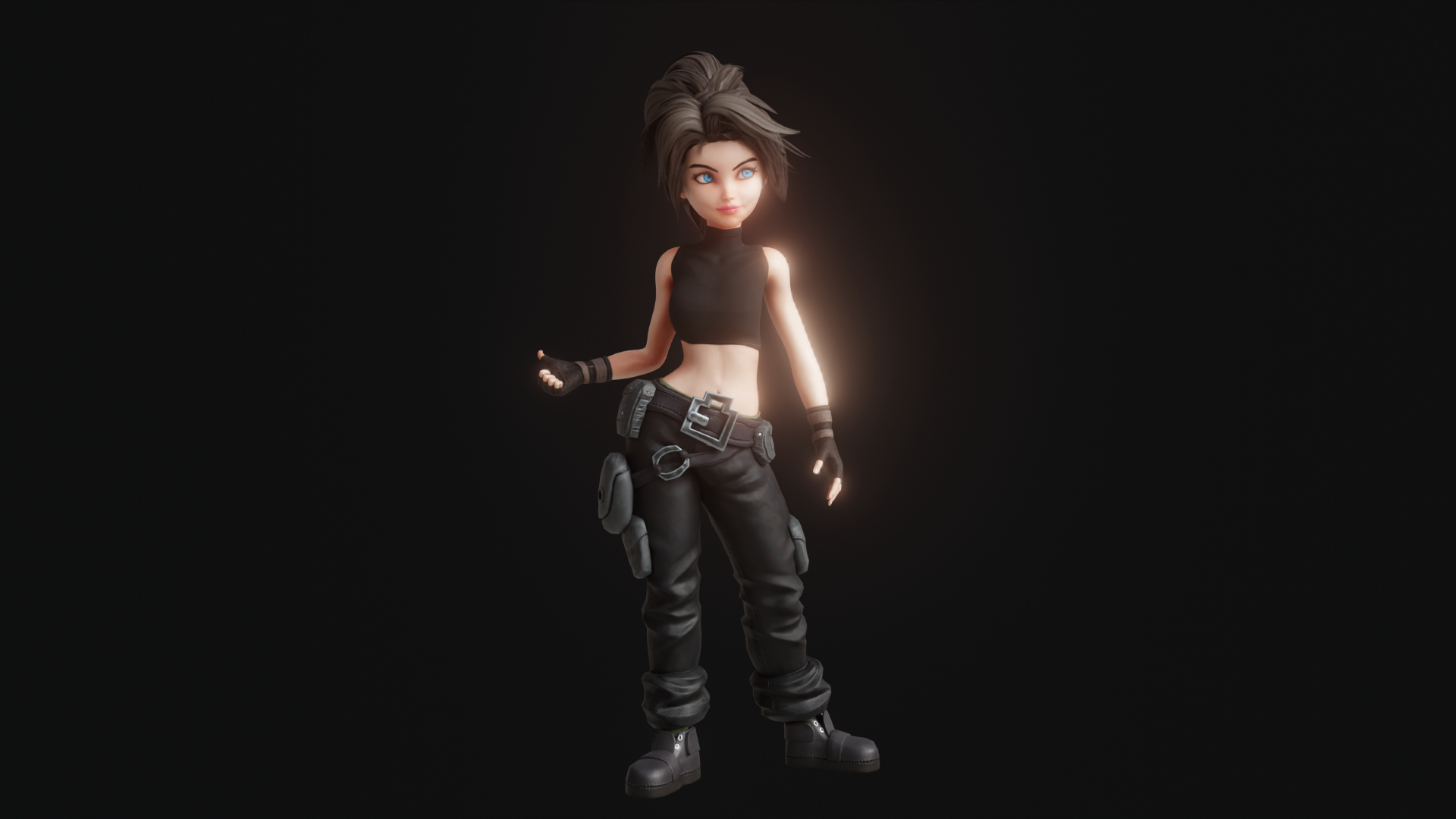 Fantasy Engineer 3D Female Character Model 3D Model - TurboSquid 2319817