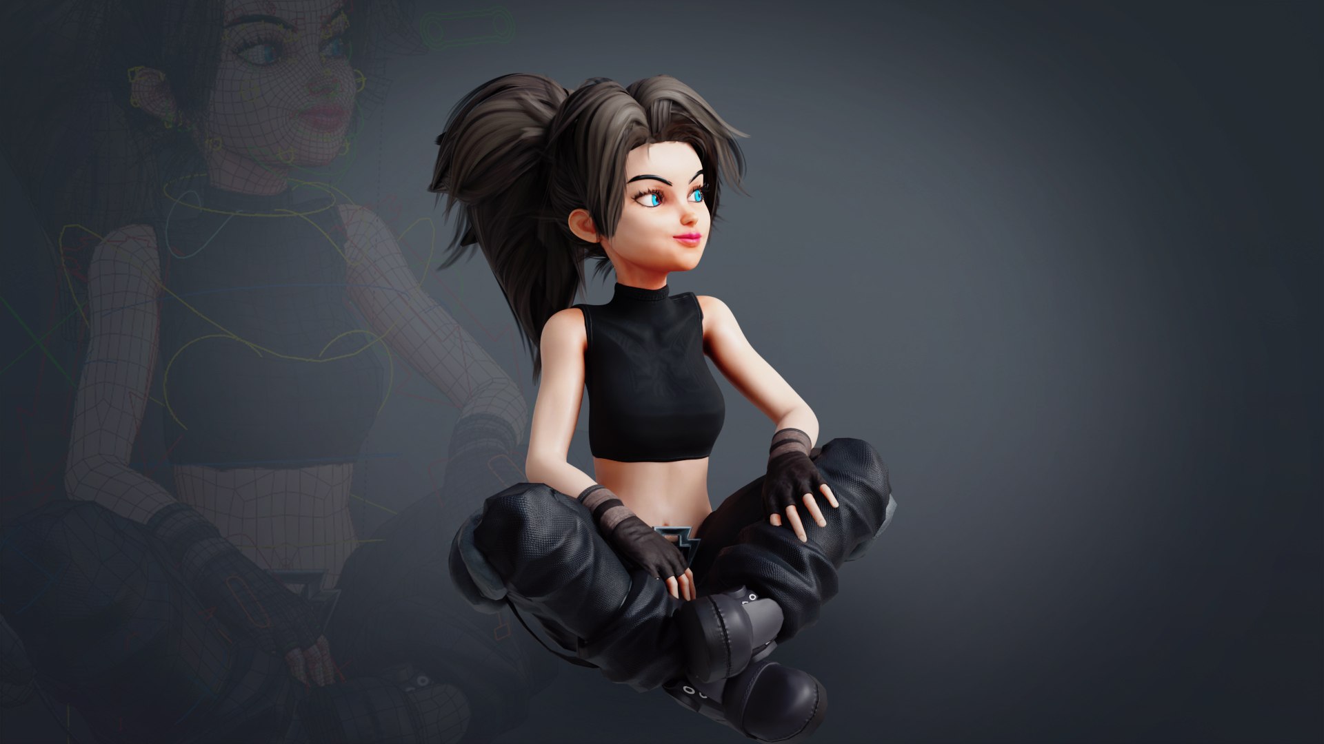 Fantasy Engineer 3D Female Character Model 3D Model - TurboSquid 2319817