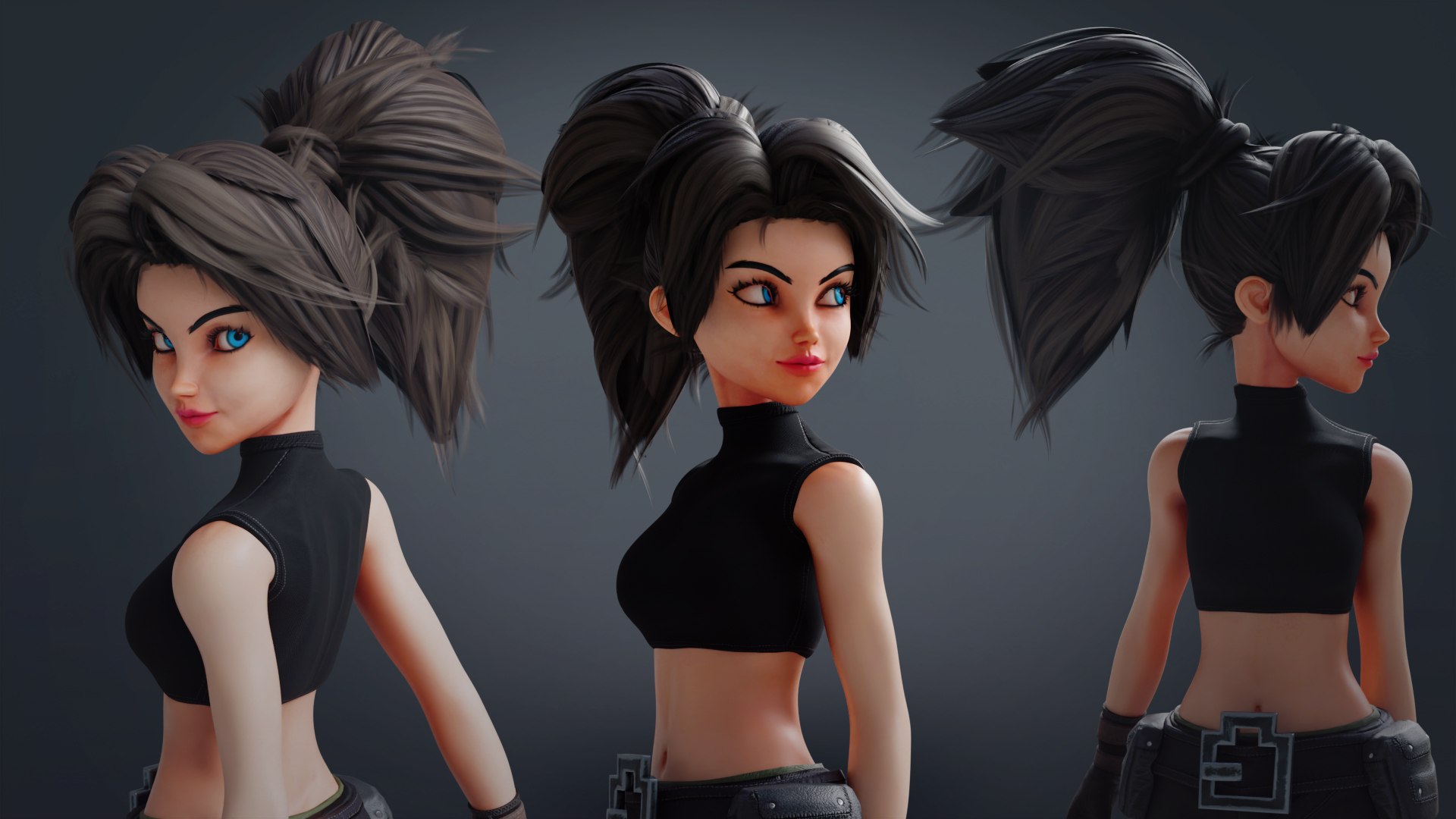 Fantasy Engineer 3D Female Character Model 3D Model - TurboSquid 2319817