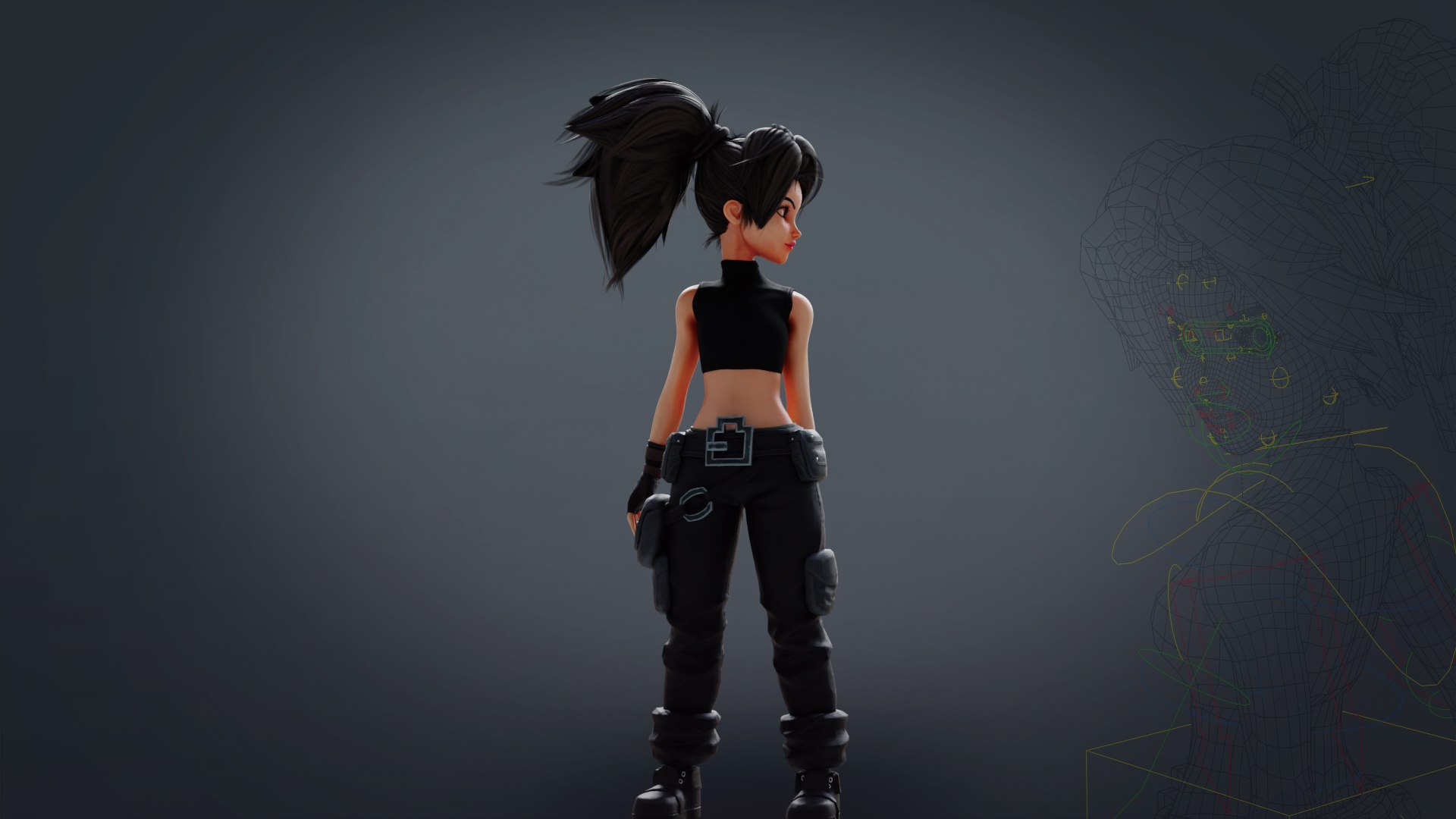 Fantasy Engineer 3D Female Character Model 3D Model - TurboSquid 2319817