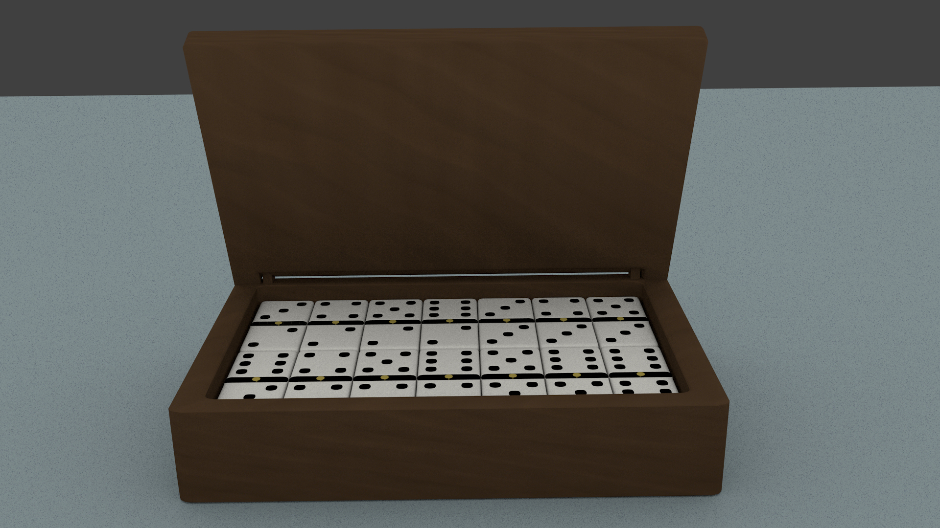 Free Domino Box 3d Model