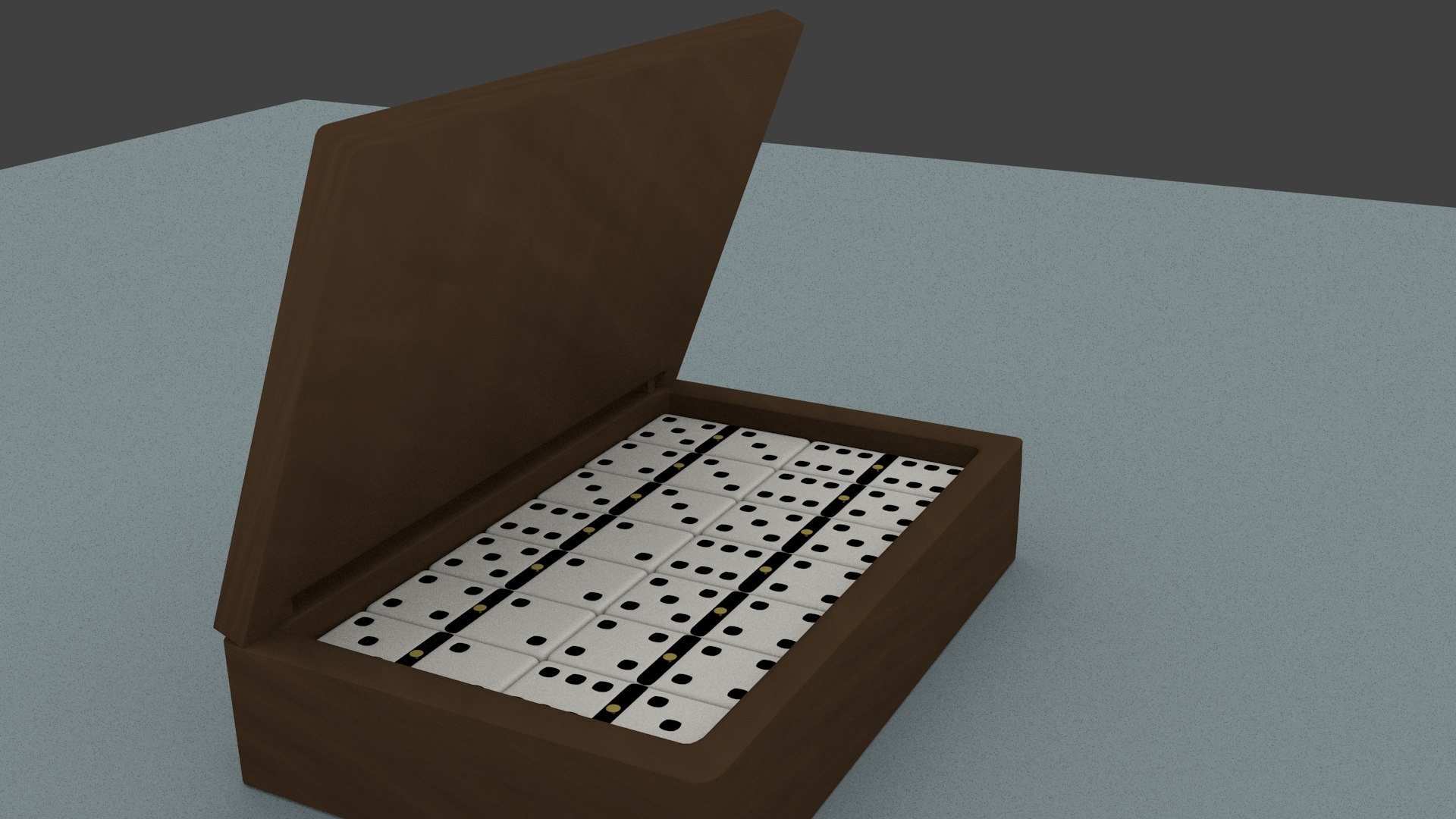 Free Domino Box 3d Model