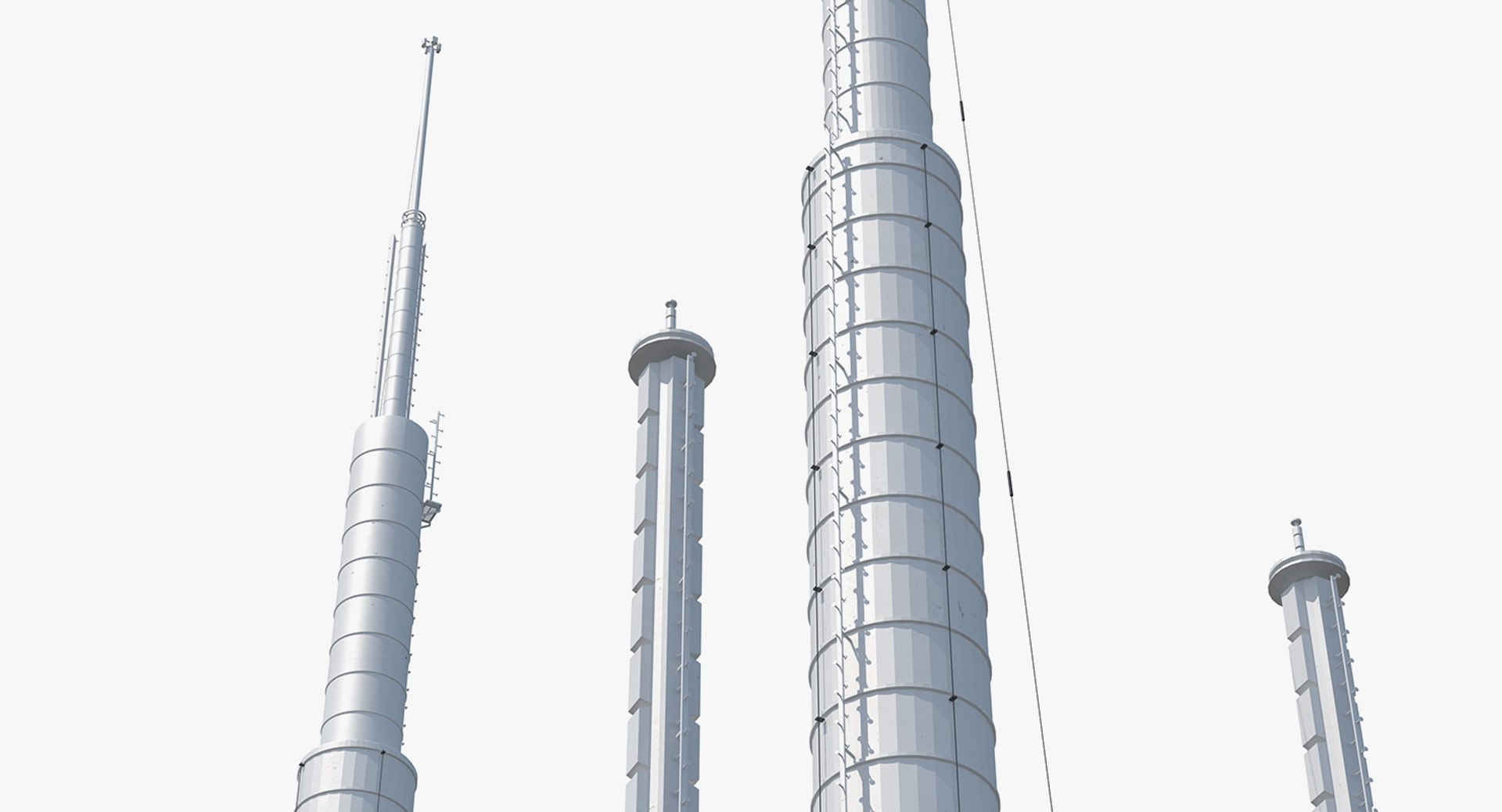 3D skyscraper roof - TurboSquid 1410116