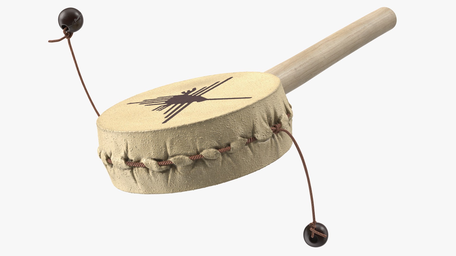 Vintage Pellet Drum Folk 3D Model - TurboSquid 1684029