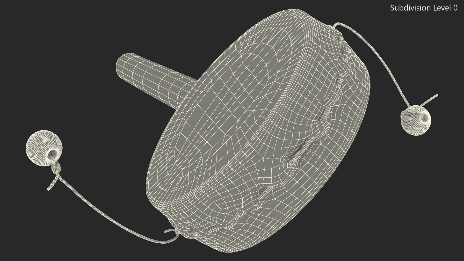 Vintage Pellet Drum Folk 3D Model - TurboSquid 1684029