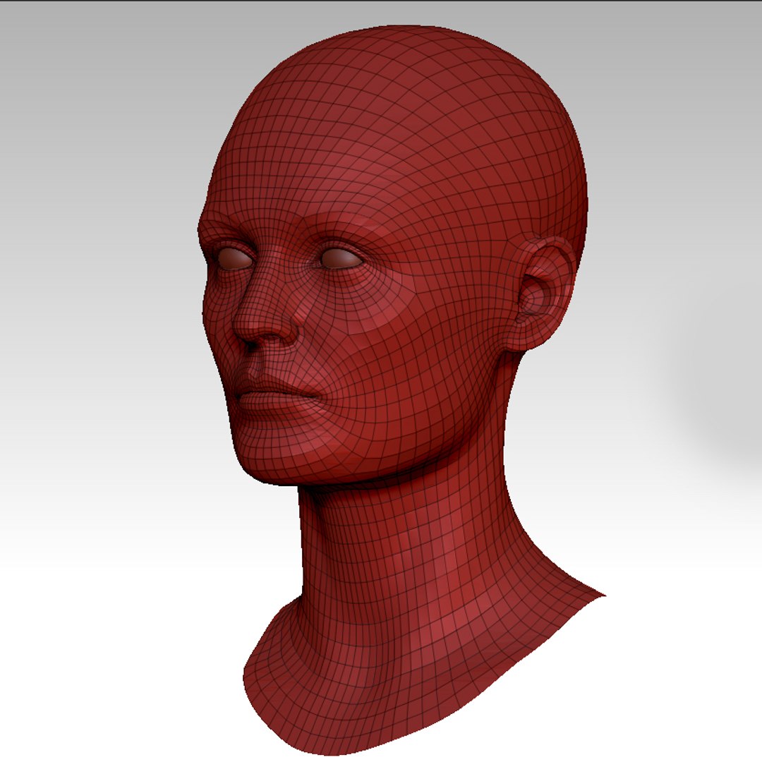 Ultra Head 3d Model