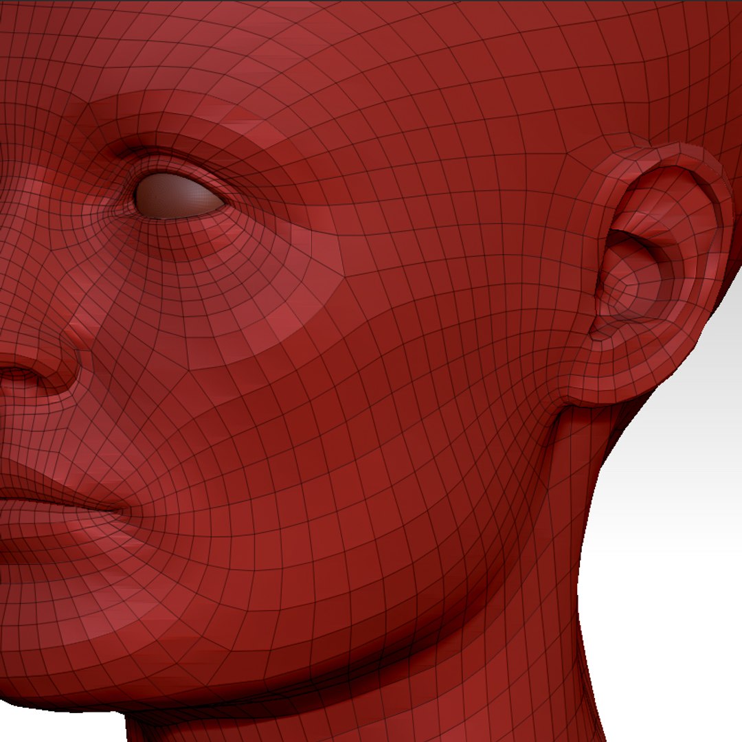 Ultra Head 3d Model