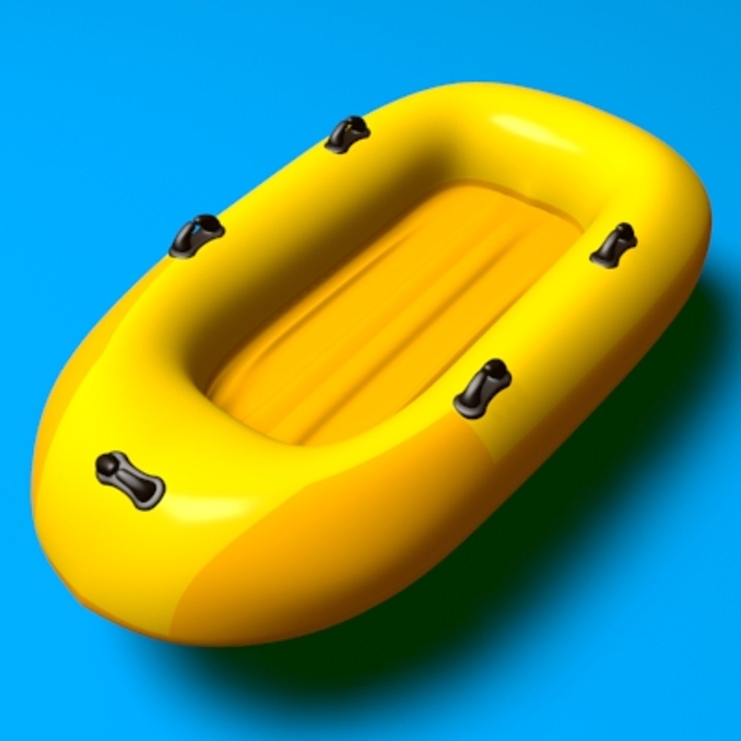 River Raft 3d Max