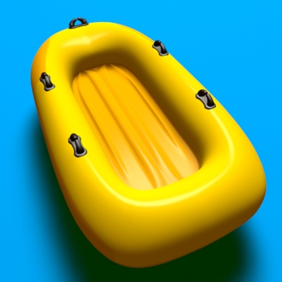 River Raft 3d Max