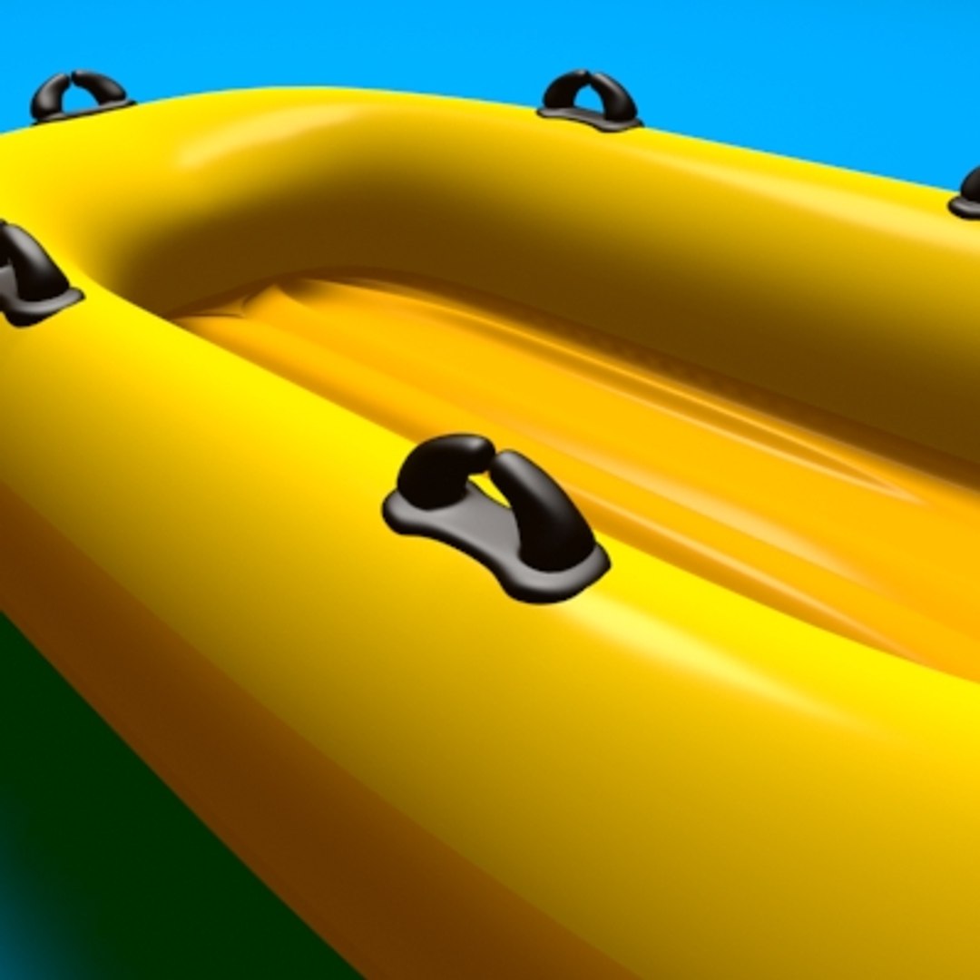 River Raft 3d Max