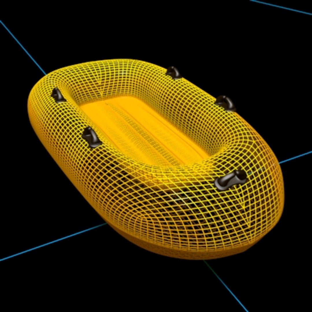 River Raft 3d Max