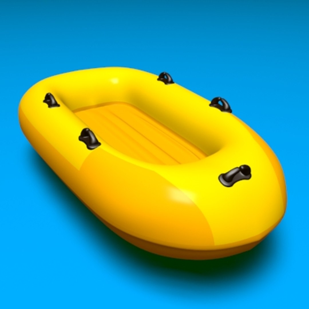 River Raft 3d Max