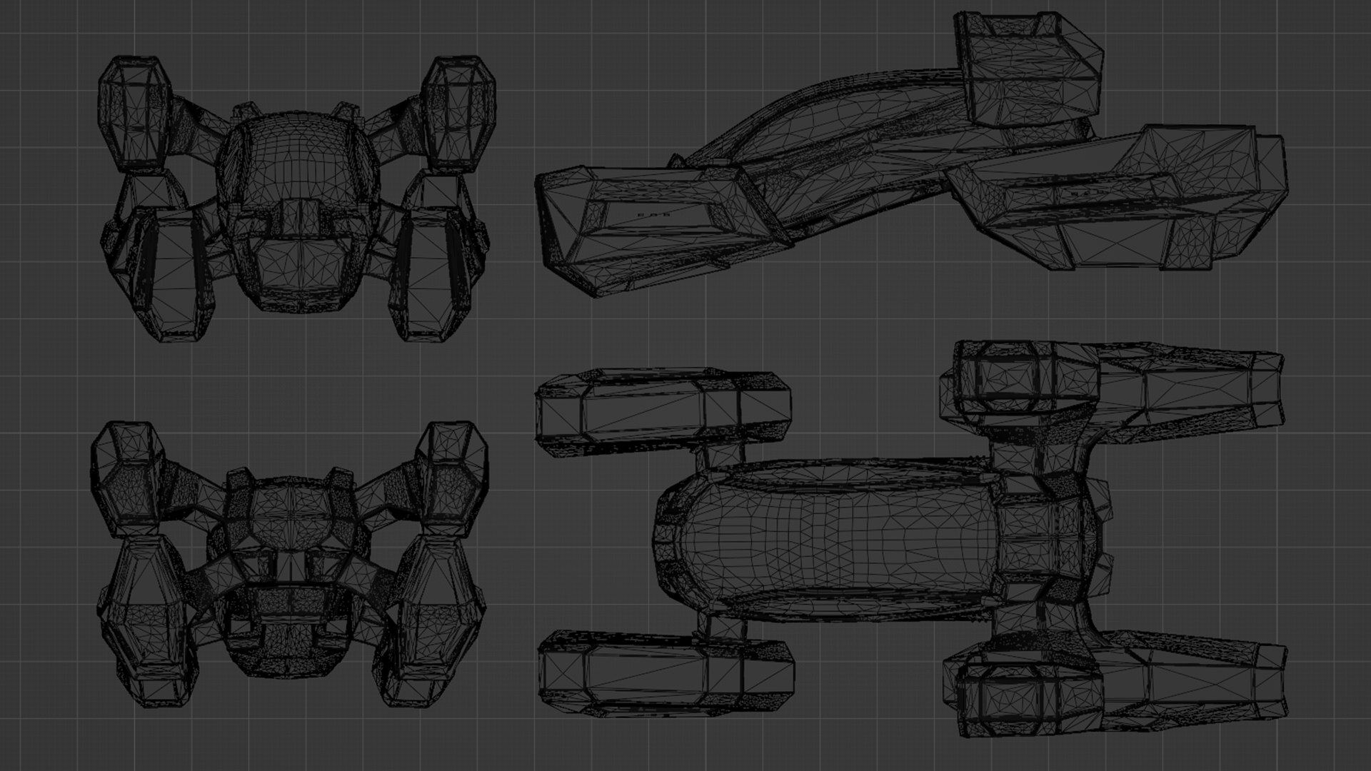 Futuristic Hovercraft For Space Travel Spaceship Model 3D Model - TurboSquid 2298055