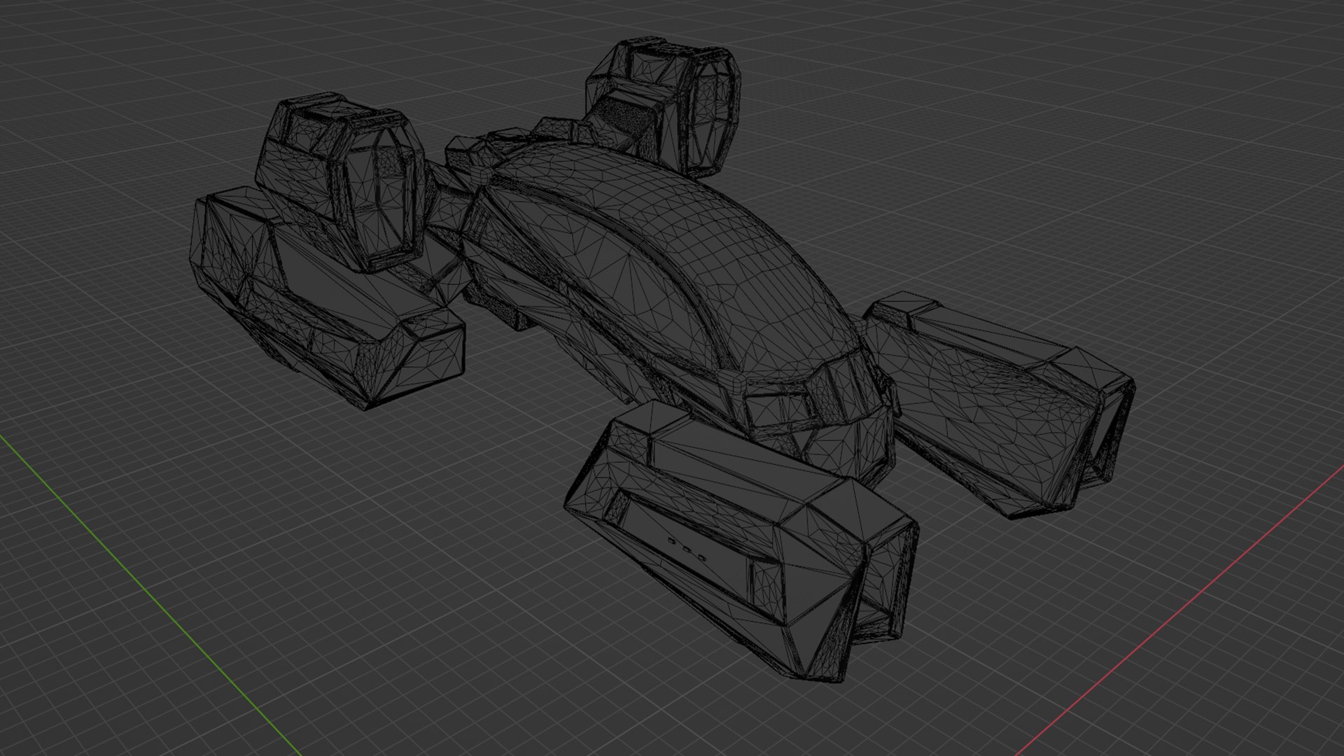 Futuristic Hovercraft For Space Travel Spaceship Model 3D Model - TurboSquid 2298055