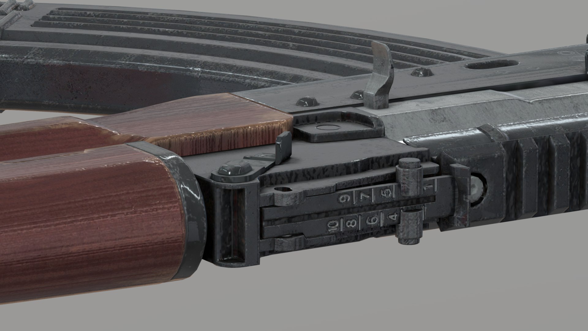 Free Akm Pubg 3D Model - TurboSquid 1377603