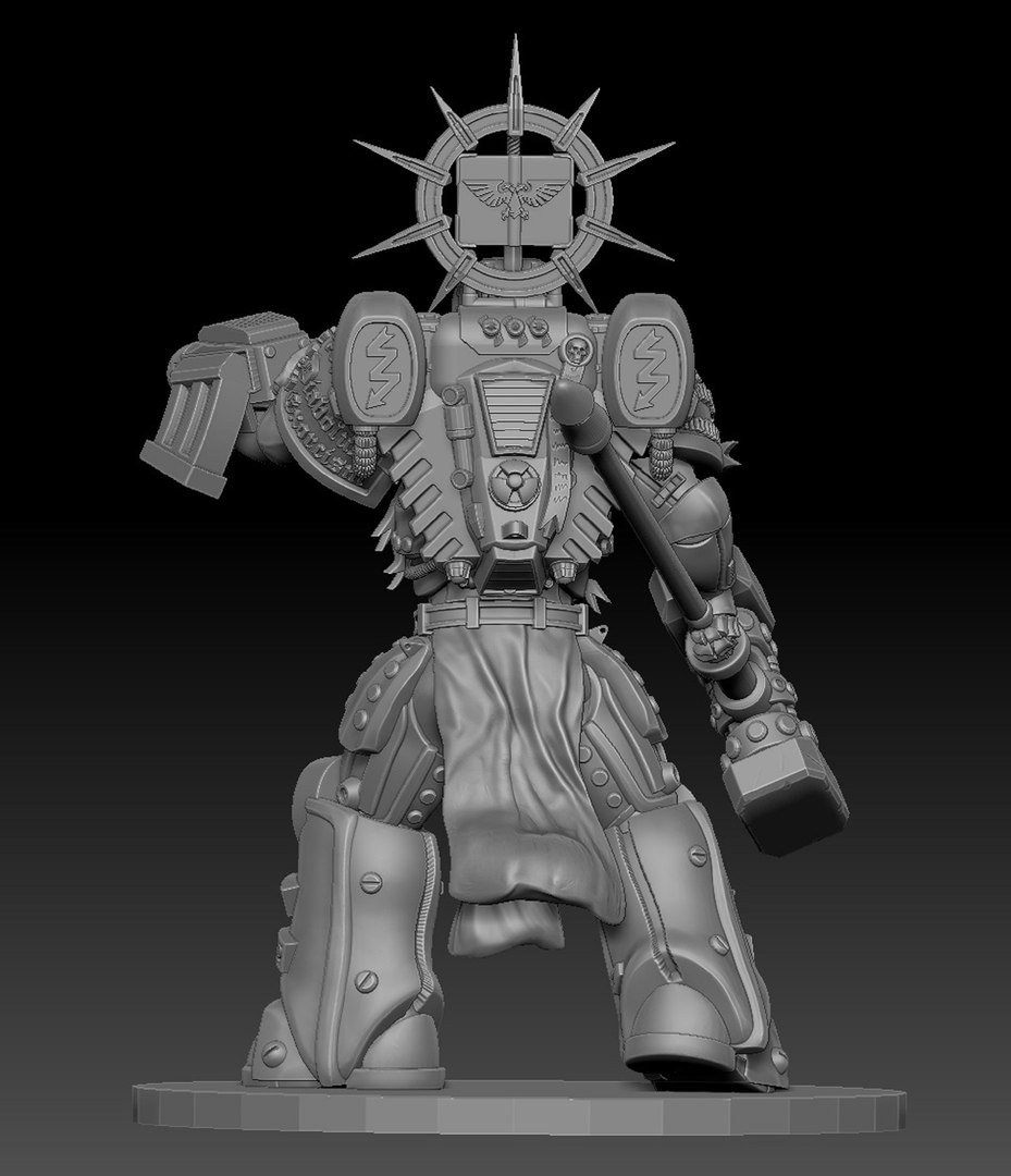 3D GRAY KNIGHT 2 Model - TurboSquid 2196334
