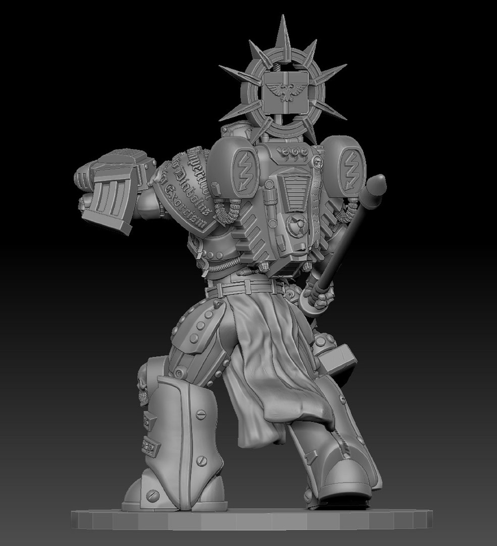 3D GRAY KNIGHT 2 Model - TurboSquid 2196334