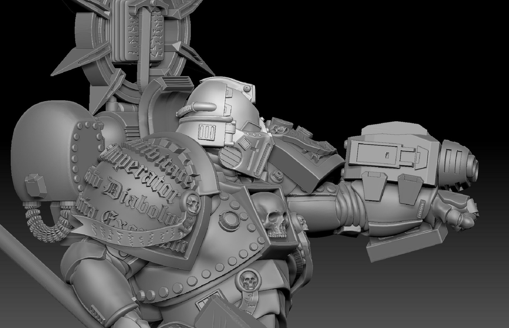 3D GRAY KNIGHT 2 Model - TurboSquid 2196334