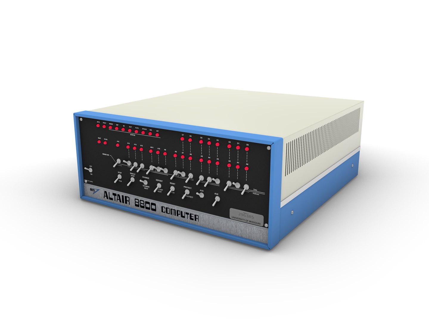 3D Altair 8800 Model - TurboSquid 2356877