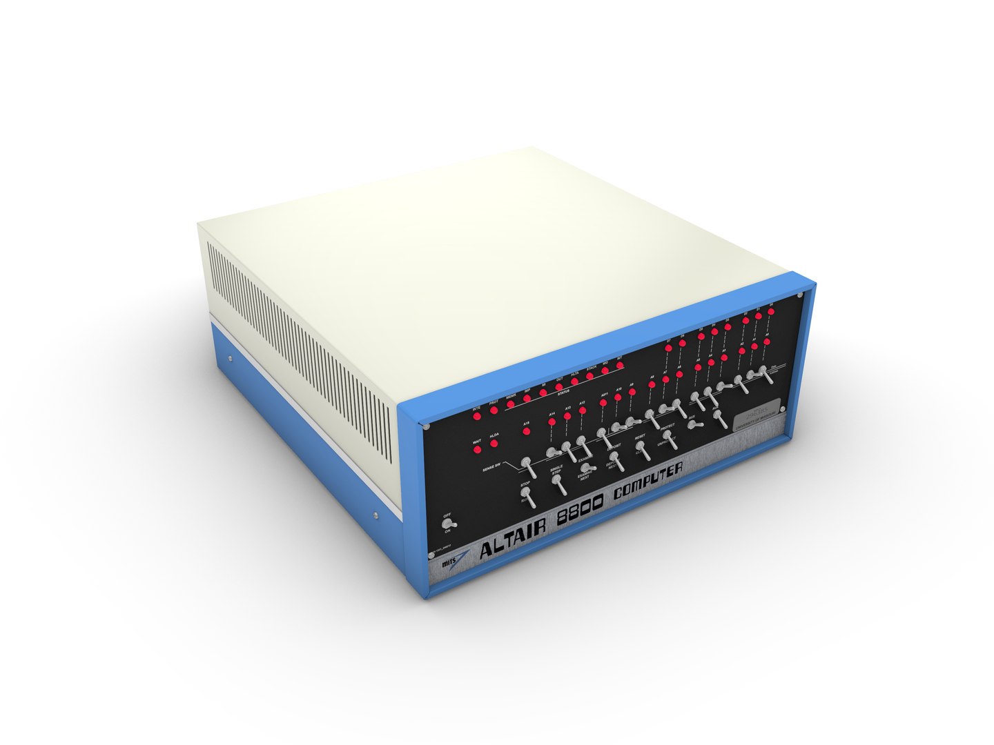 3D Altair 8800 Model - TurboSquid 2356877
