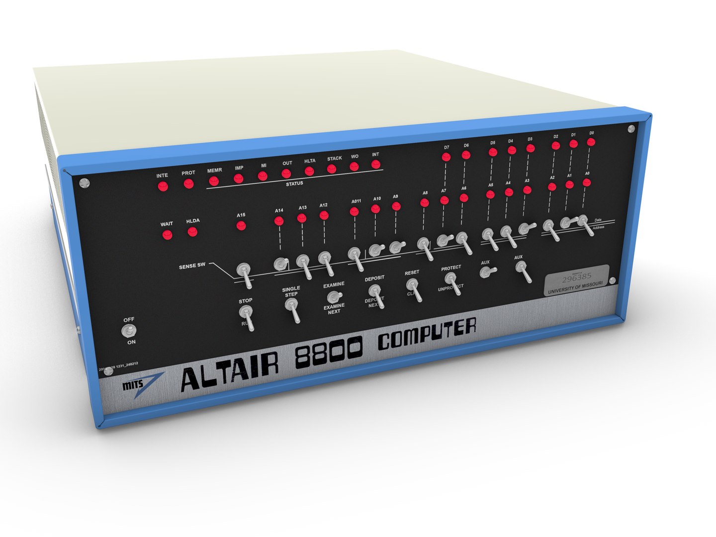 3D Altair 8800 Model - TurboSquid 2356877
