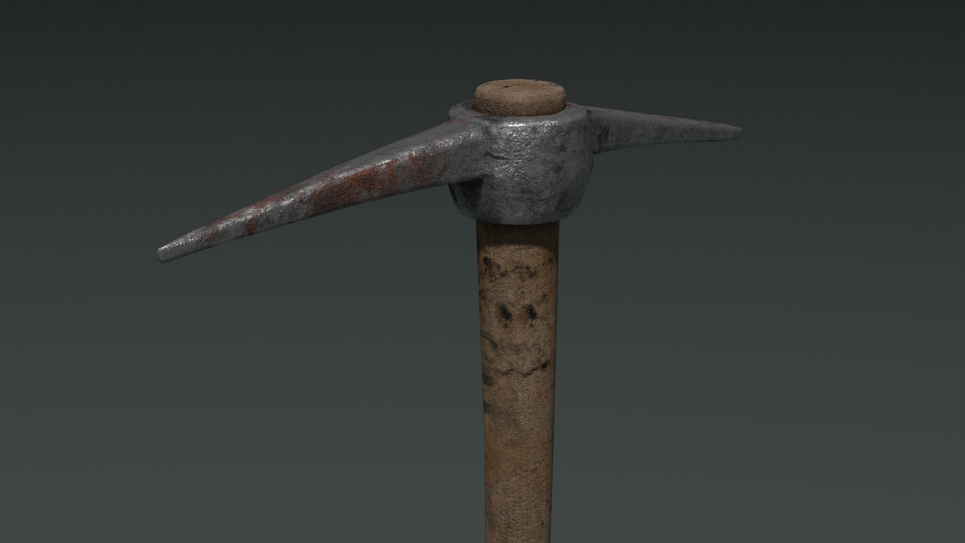 Old Pickaxe 4K Textures 3D Model - TurboSquid 1959111