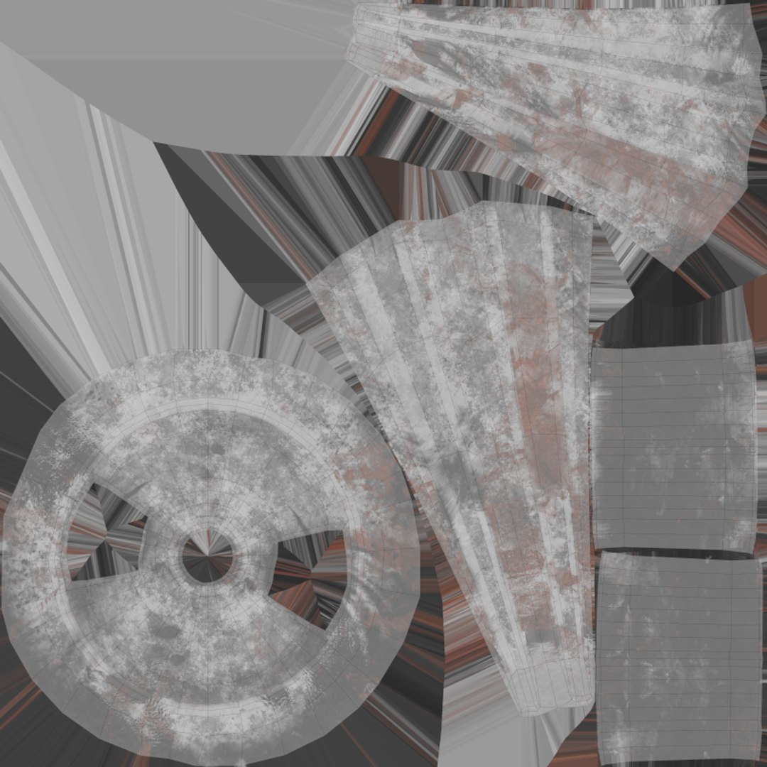 Old Pickaxe 4K Textures 3D Model - TurboSquid 1959111