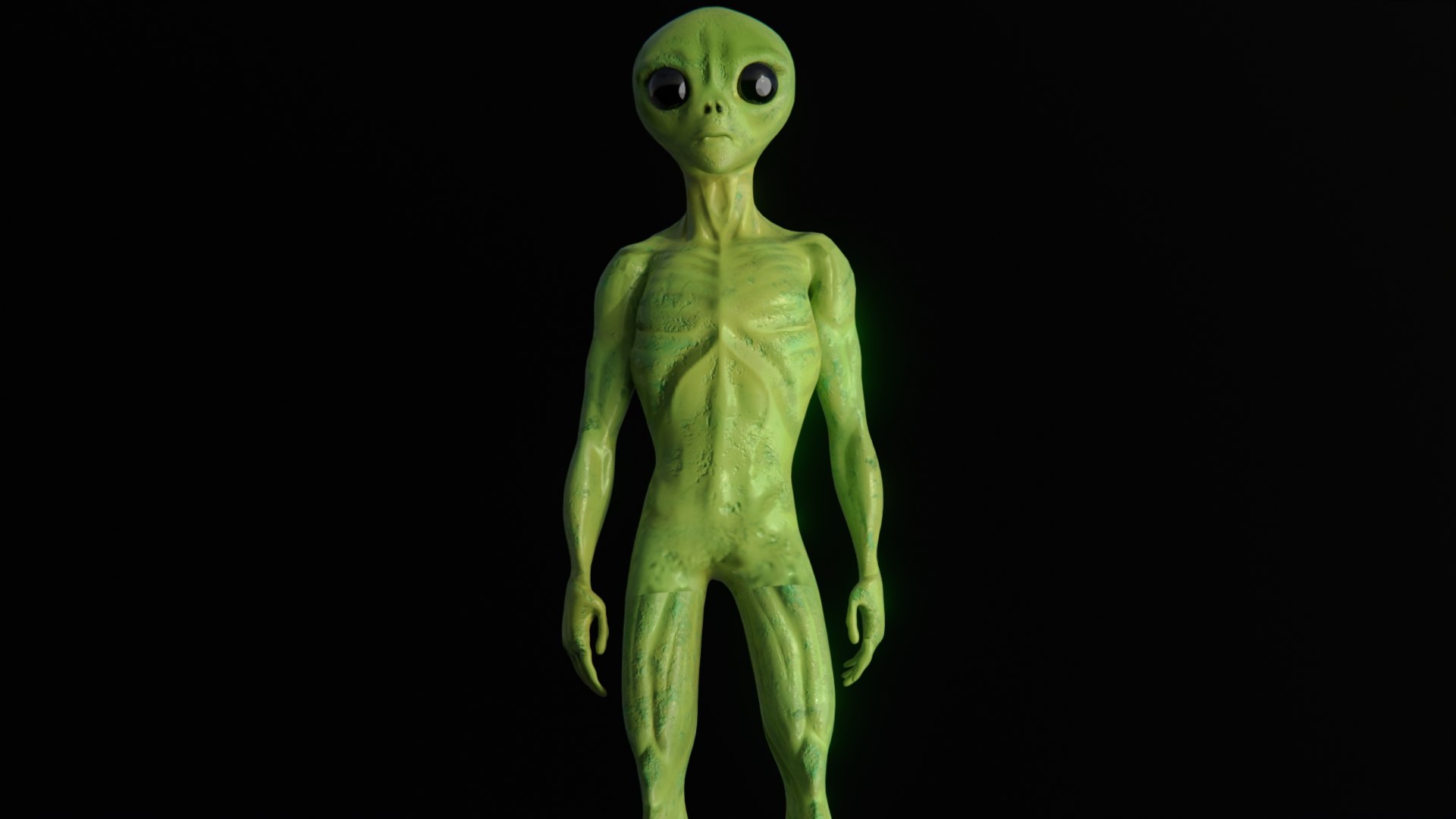 3D Alien Model - TurboSquid 1864454