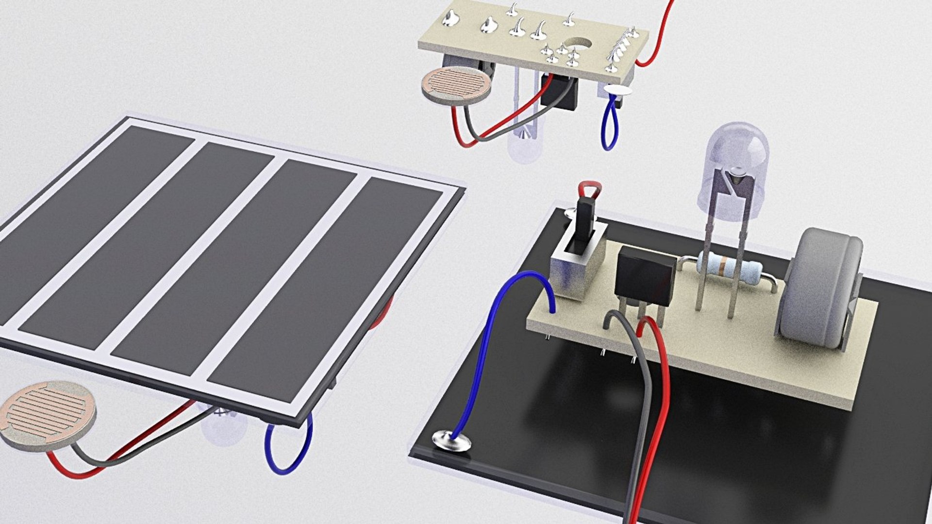 Bulb Solar 3D Model - TurboSquid 1528635