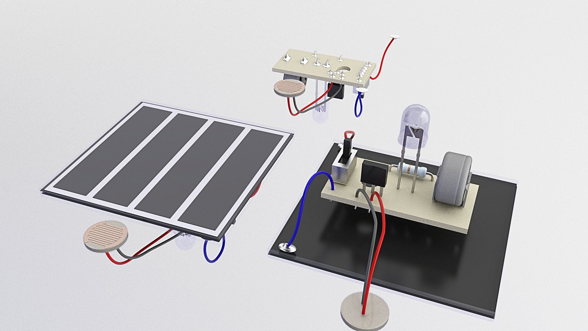 Bulb Solar 3D Model - TurboSquid 1528635