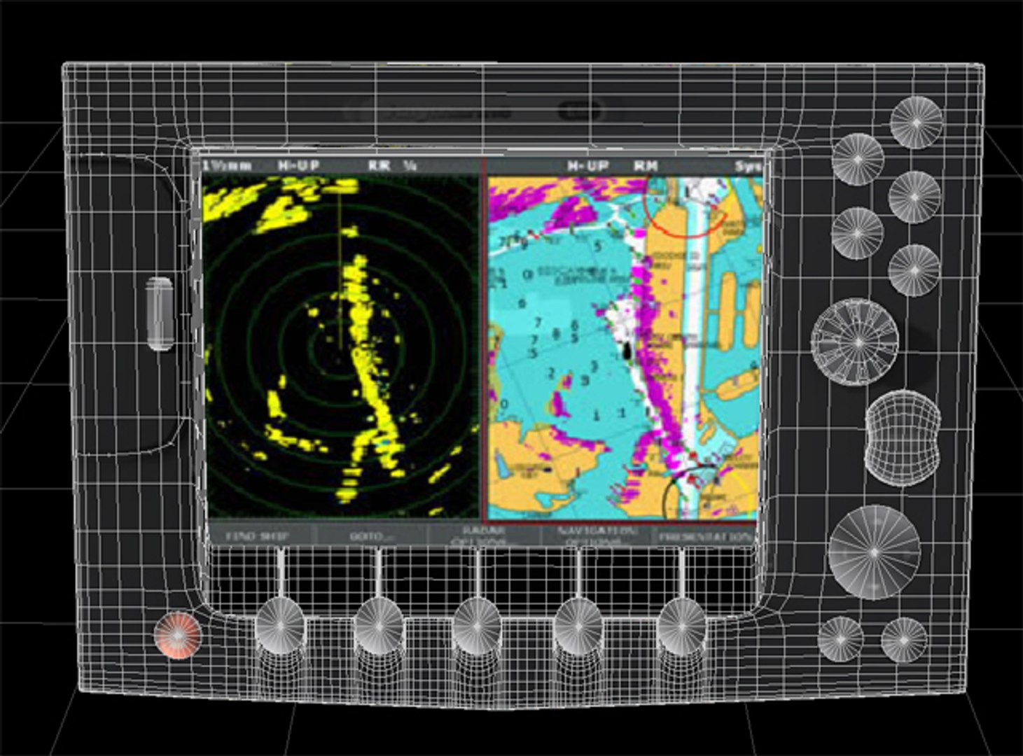 Max Electronic Display Radar