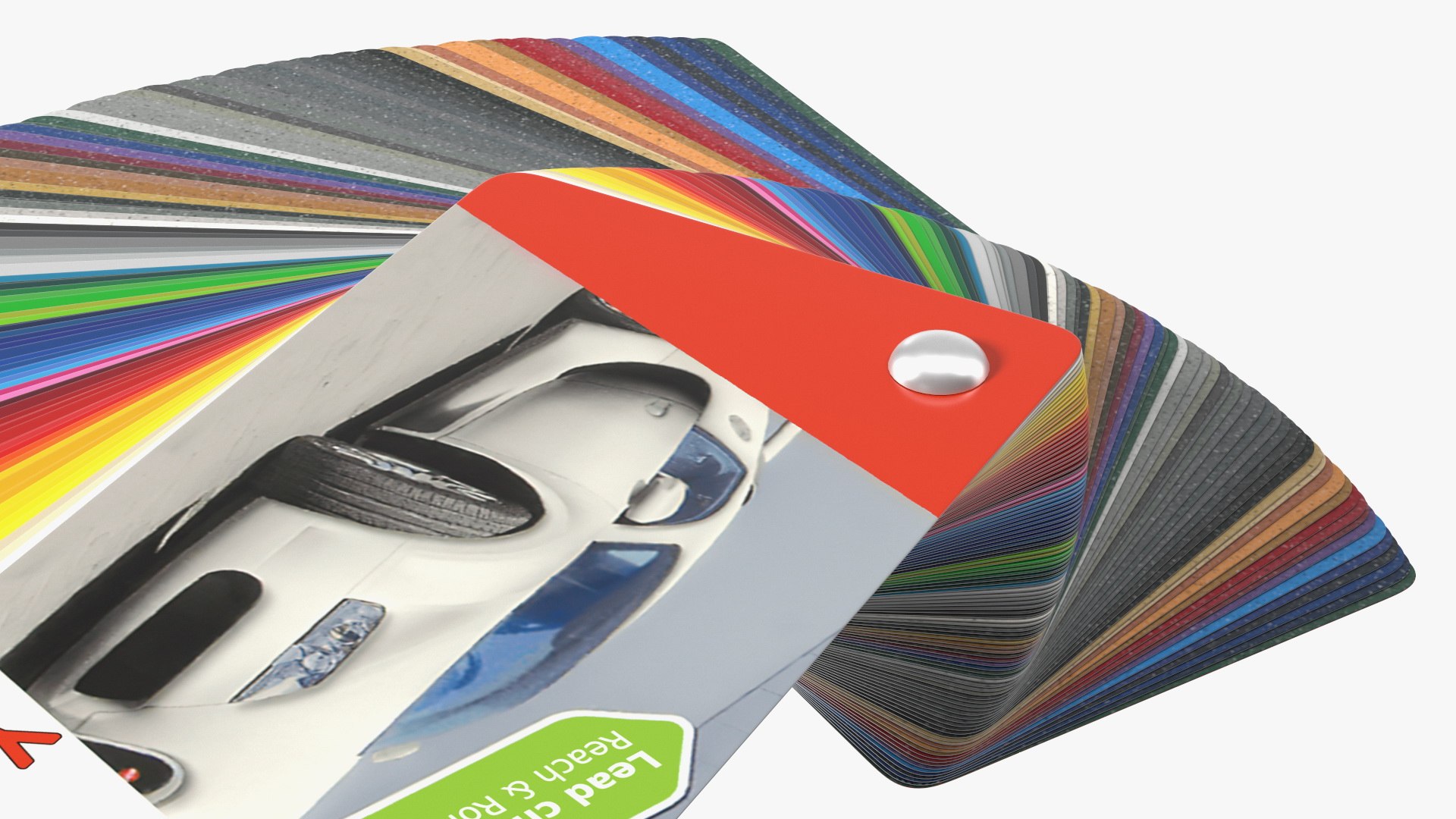 3D Unfolded Color Palette Guide Mockup Model - TurboSquid 2104645