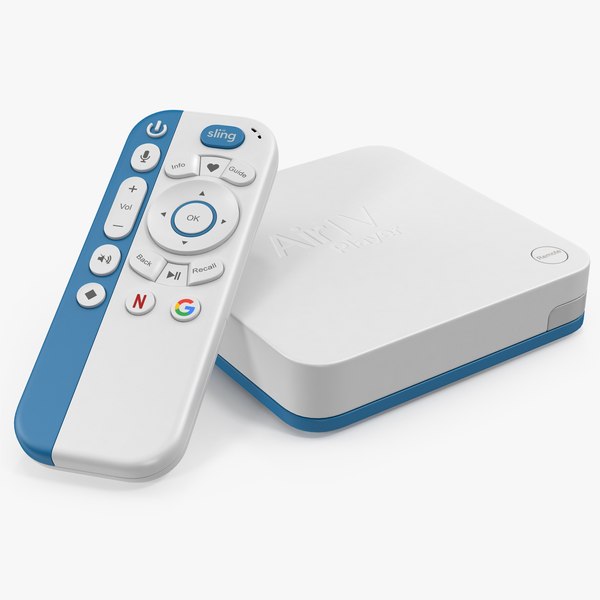 AirTV 안드로이드 TV 플레이어 3D 모델 - TurboSquid 1179735