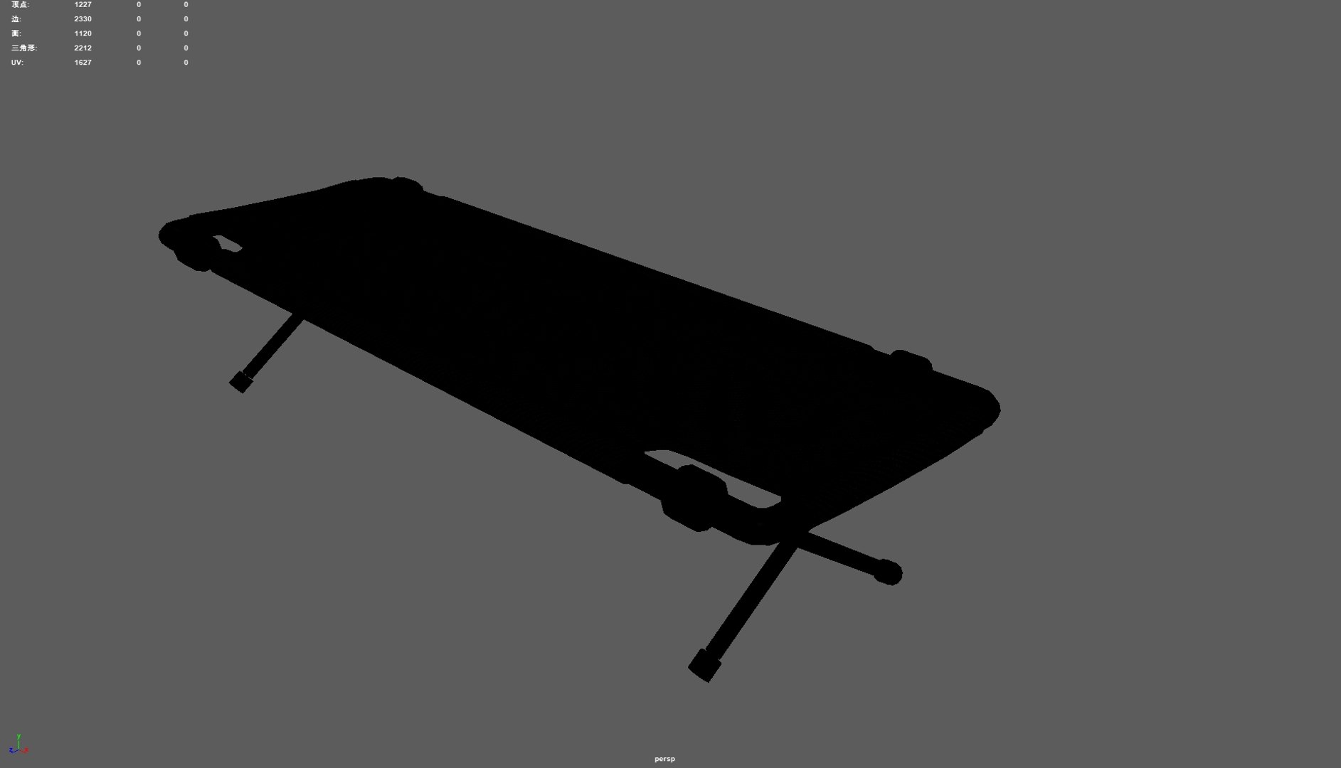 Cot 3D Model - TurboSquid 2243091