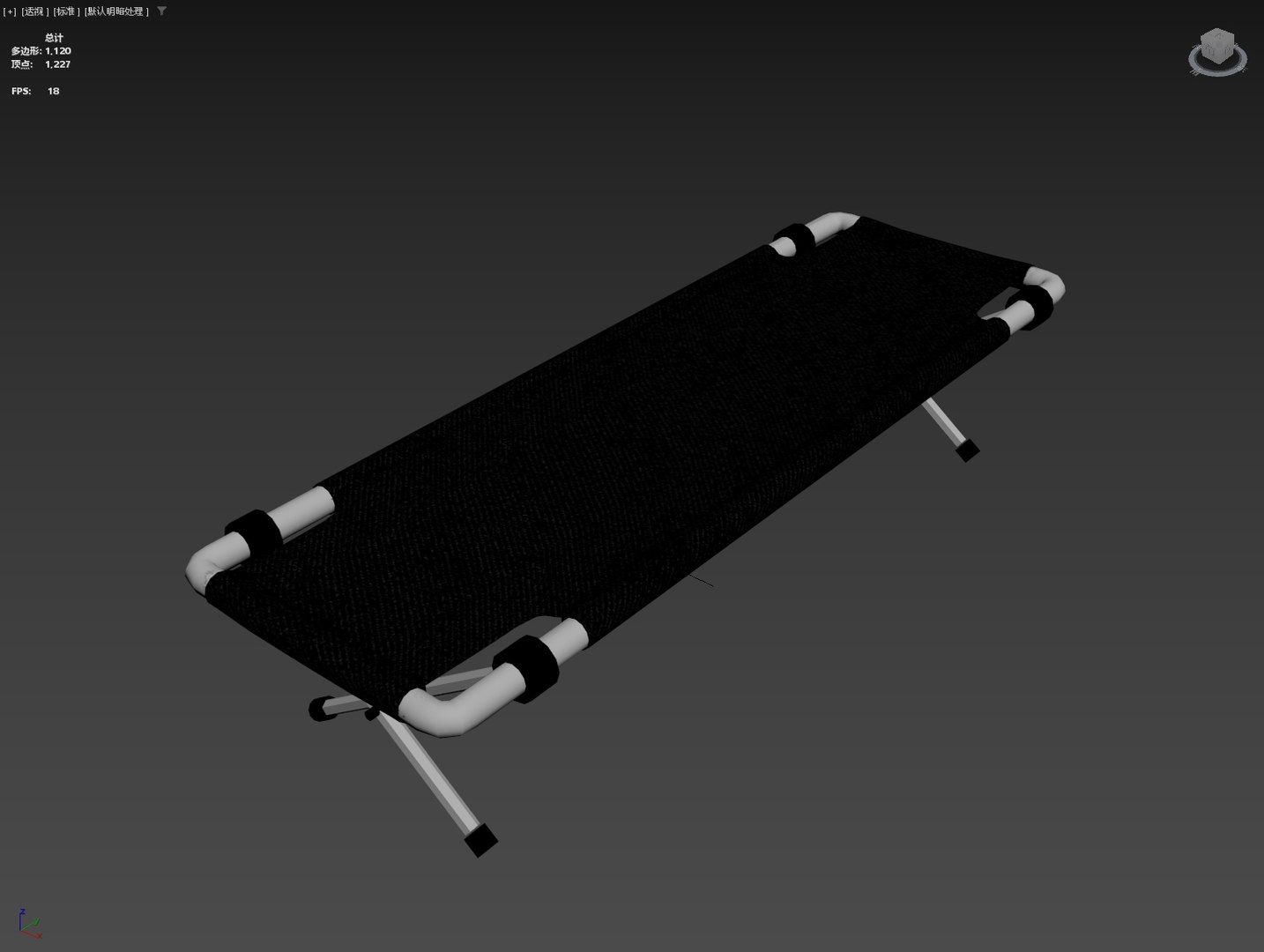Cot 3D Model - TurboSquid 2243091