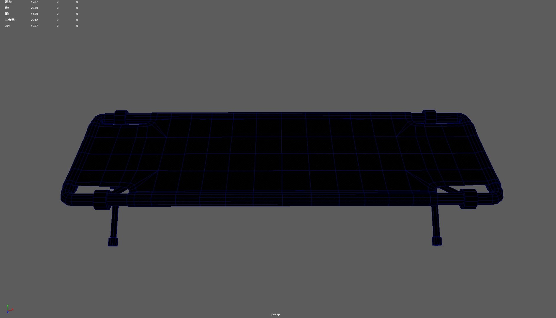 Cot 3D Model - TurboSquid 2243091