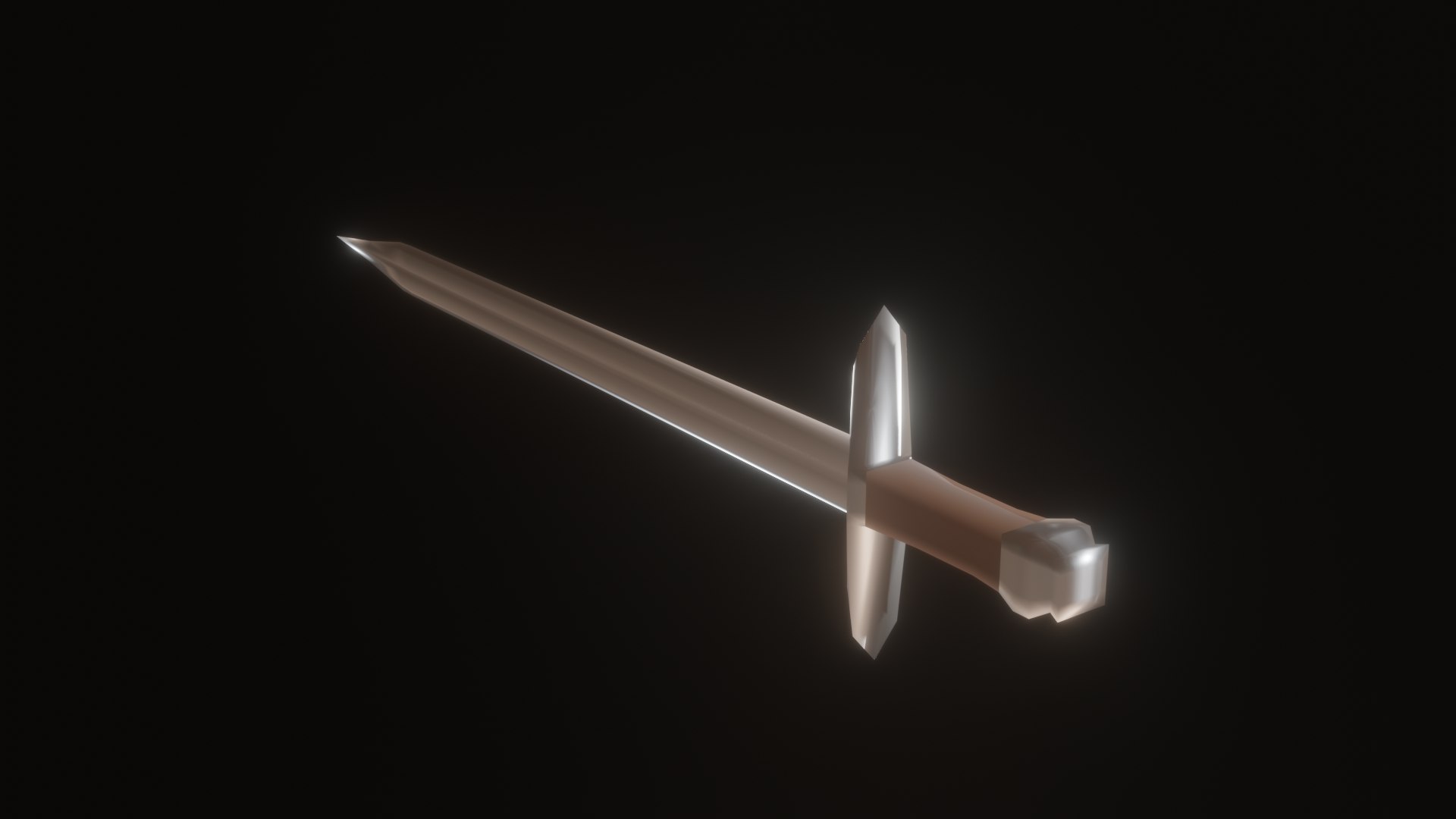 Low Poly Sword Model - TurboSquid 1963492
