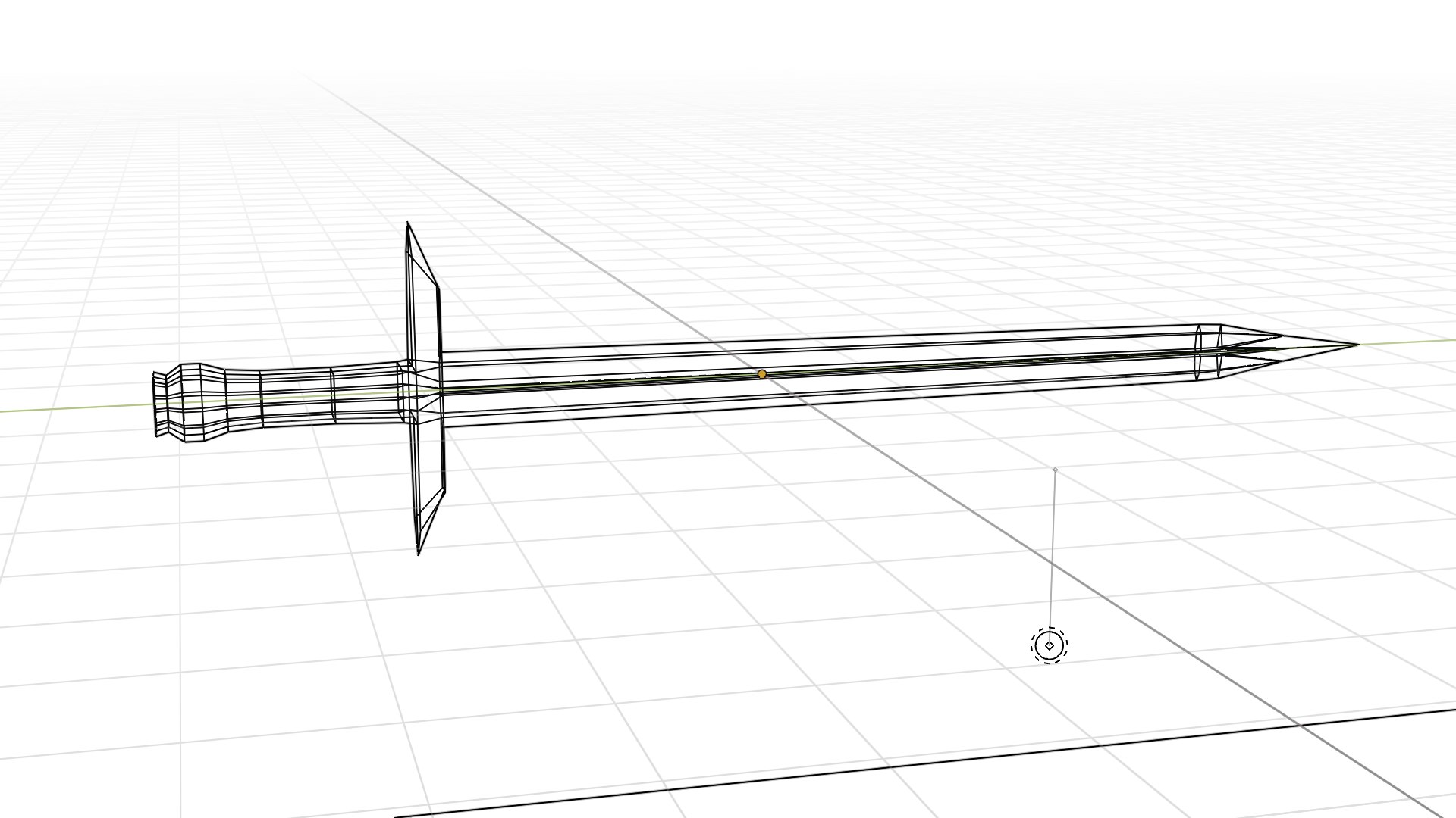 Low Poly Sword Model - TurboSquid 1963492