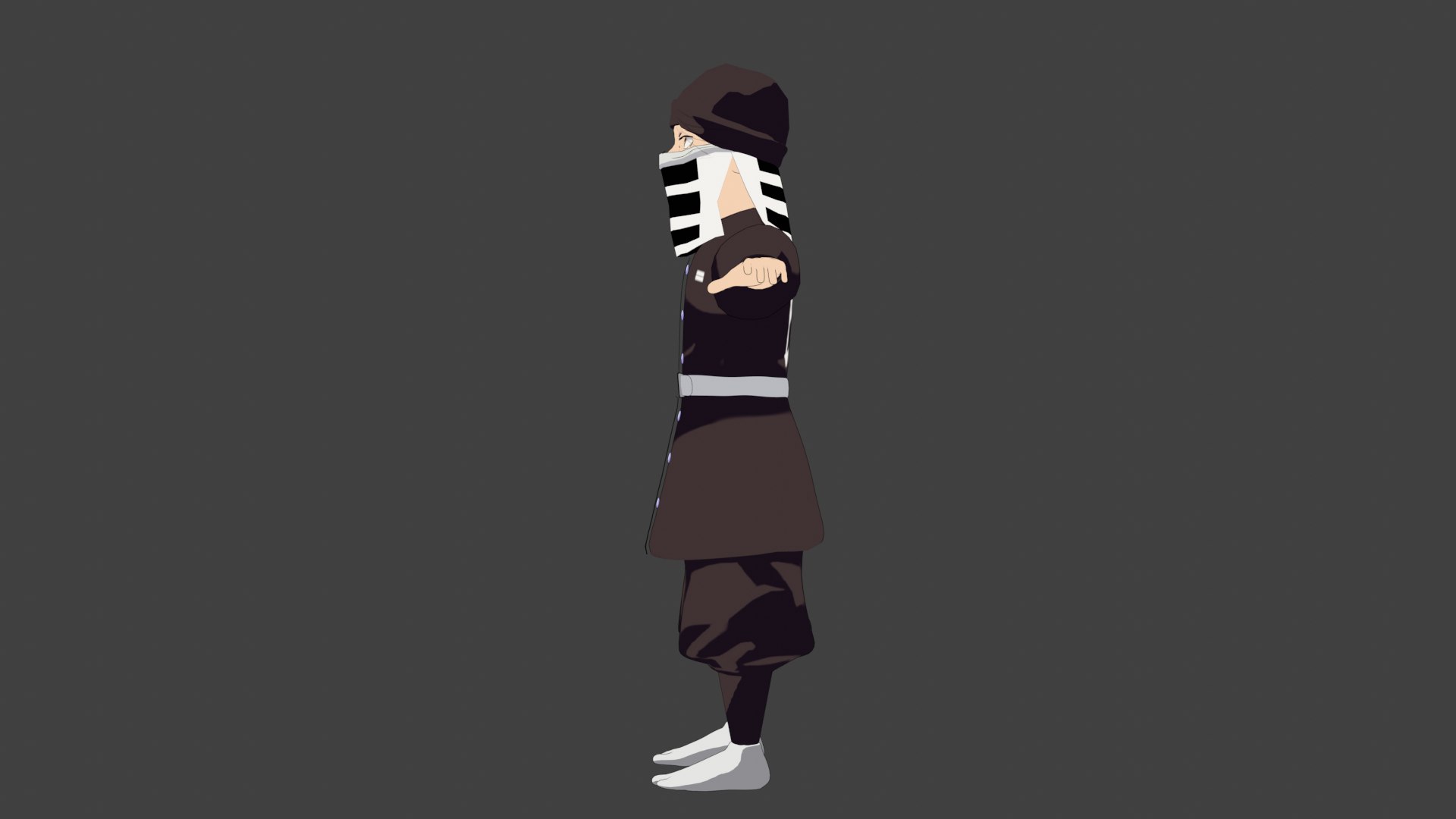 3D Demon Slayer Kakushi Model - TurboSquid 2123209