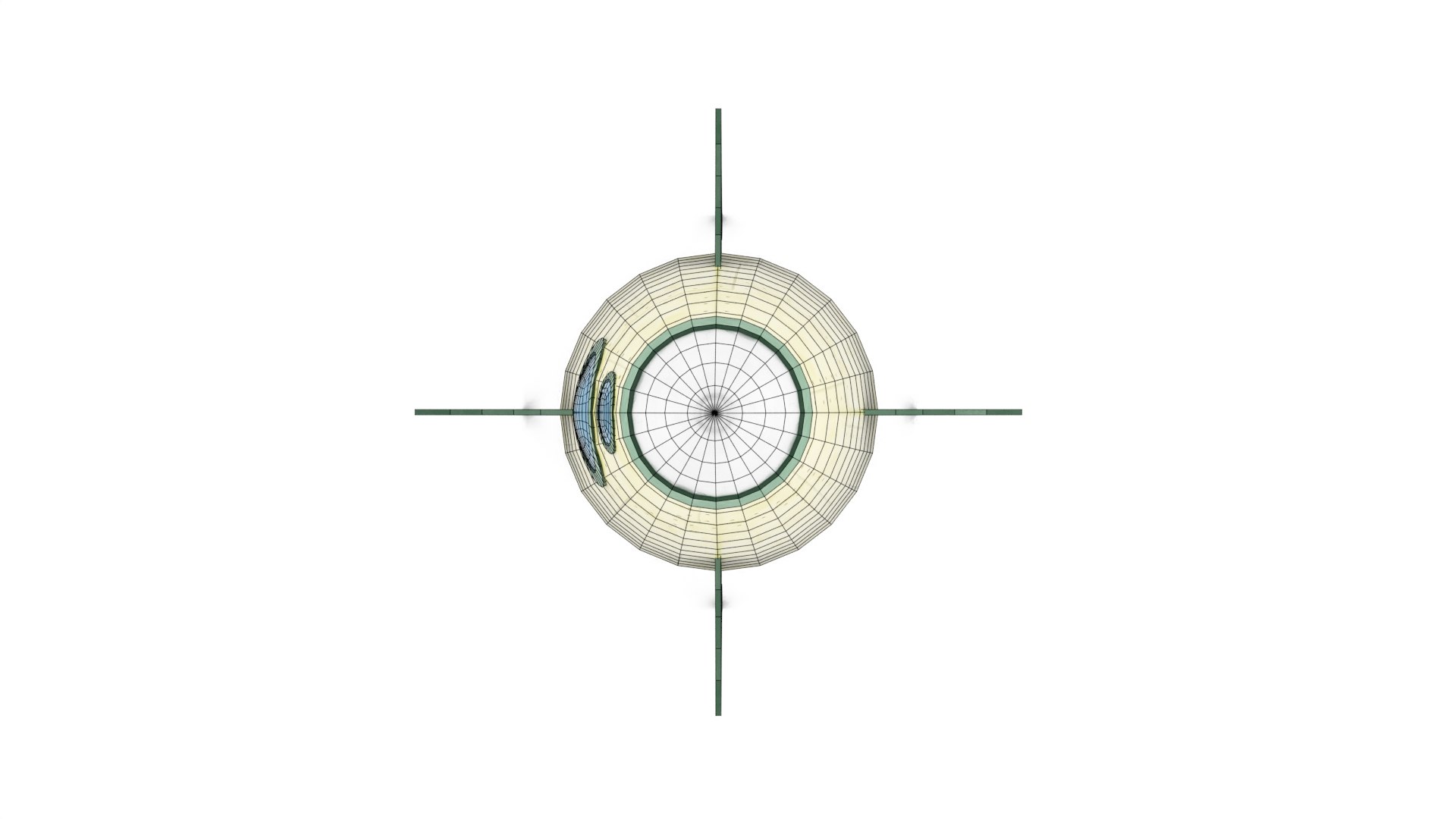 3D model yellow metal rocket - TurboSquid 1656679